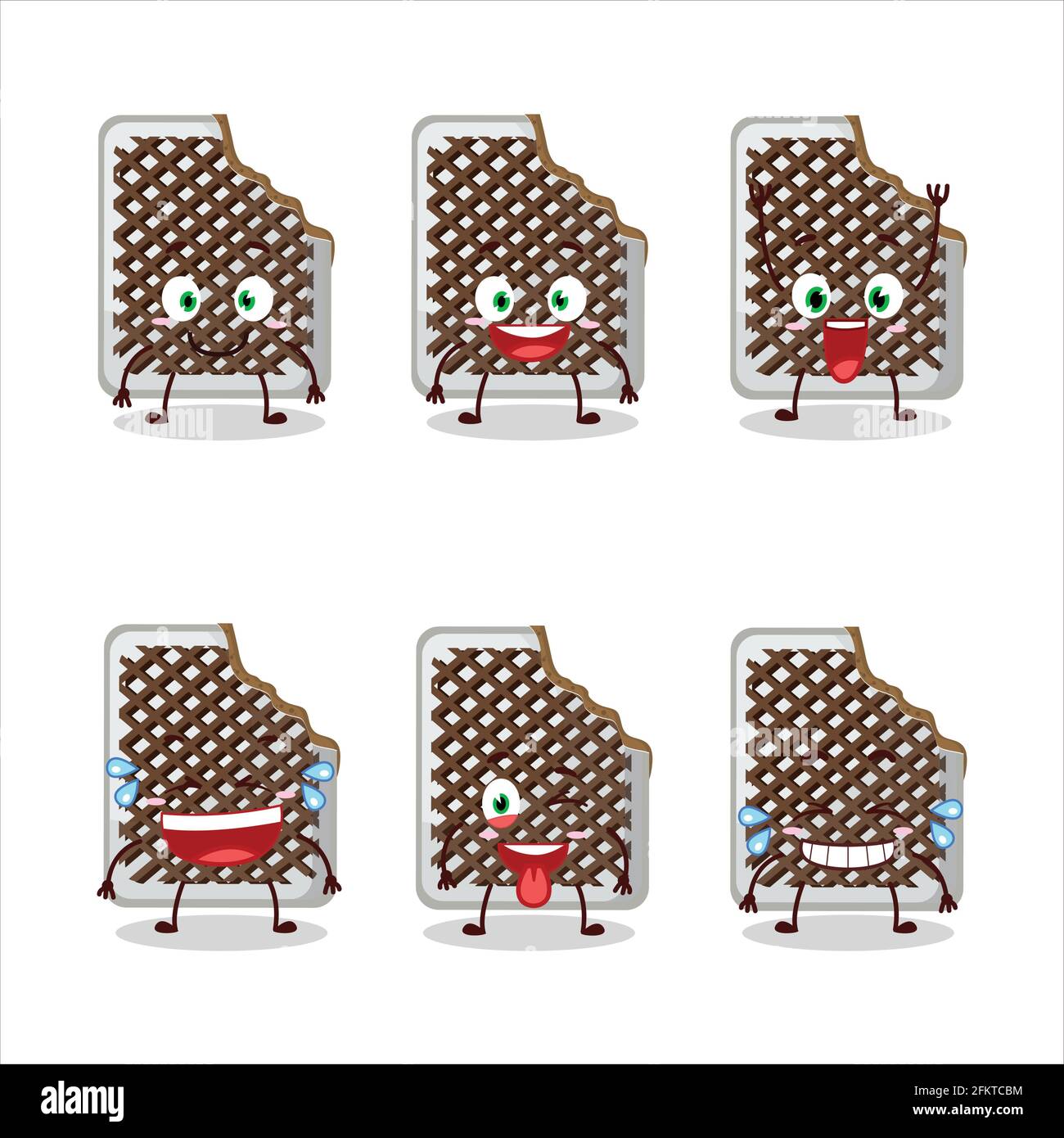 Cartoon character of Otacos food with smile expression. Vector ...
