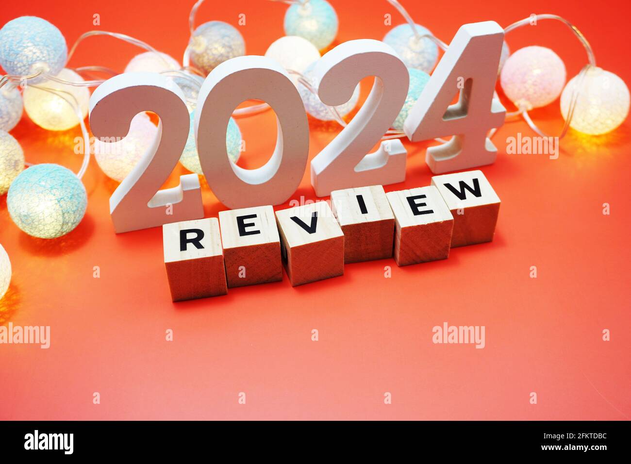 Review 2024 alphabet letters with space copy on red background Stock ...