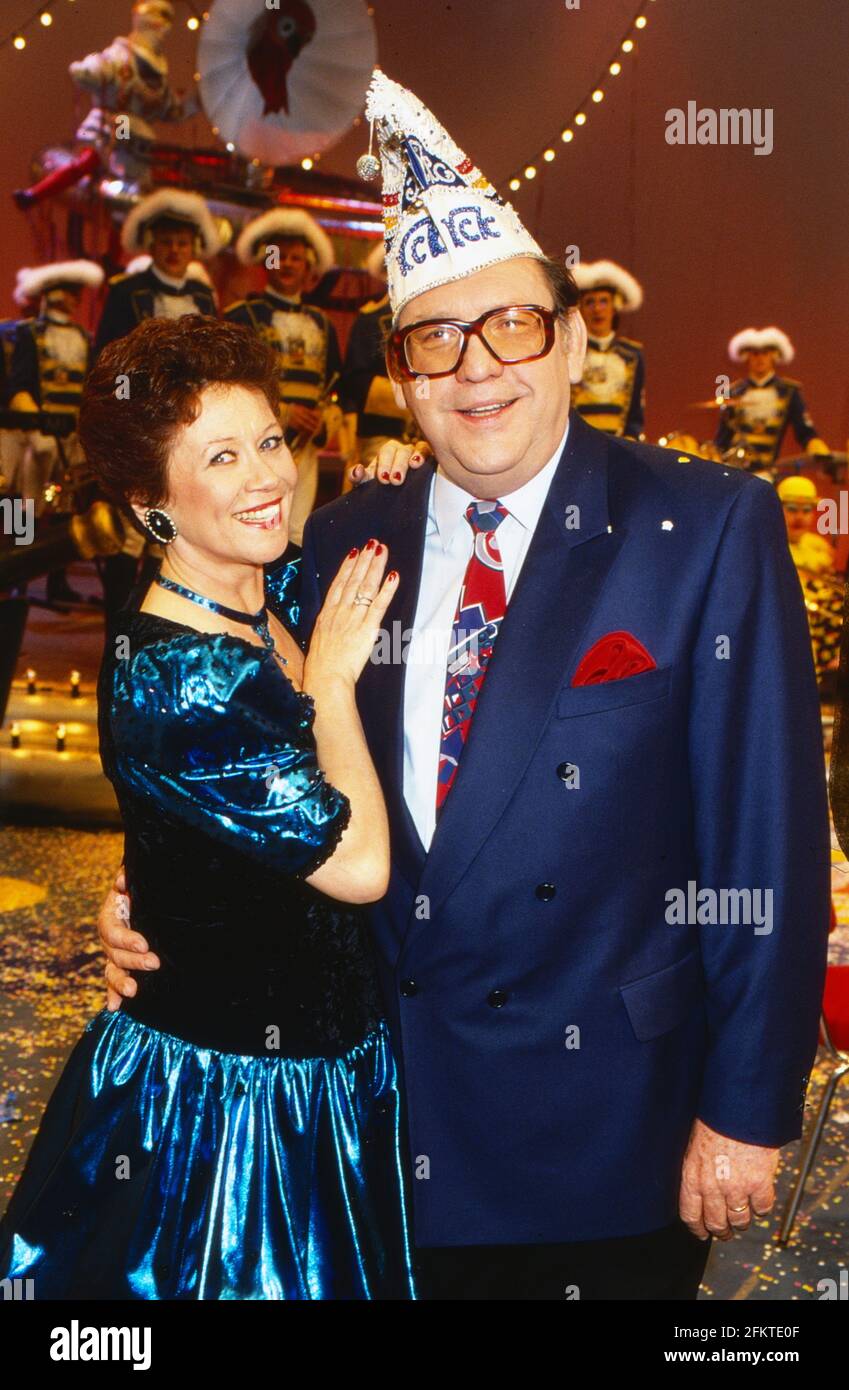 Die Narren sind los, Karnevalsshow, Deutschland 1994, Mitwirkender: Lotti Krekel, Rolf Braun ...