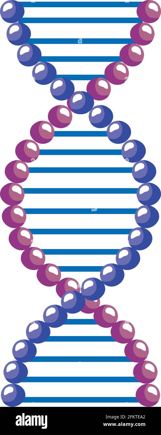 lilac dna molecule Stock Vector Image & Art - Alamy