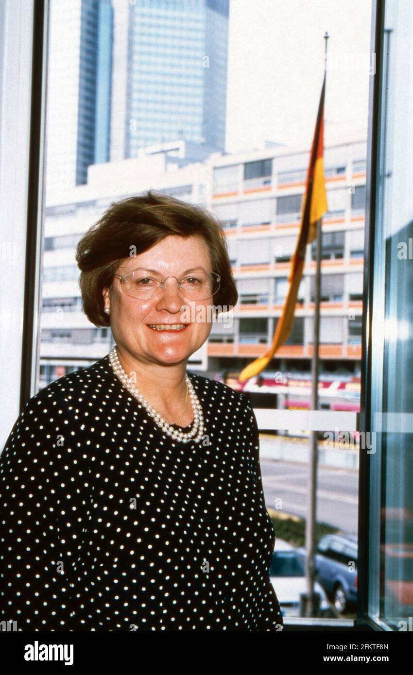 Hedda von Wedel, Präsidentin am Bundesrechnungshof in Frankfurt ...