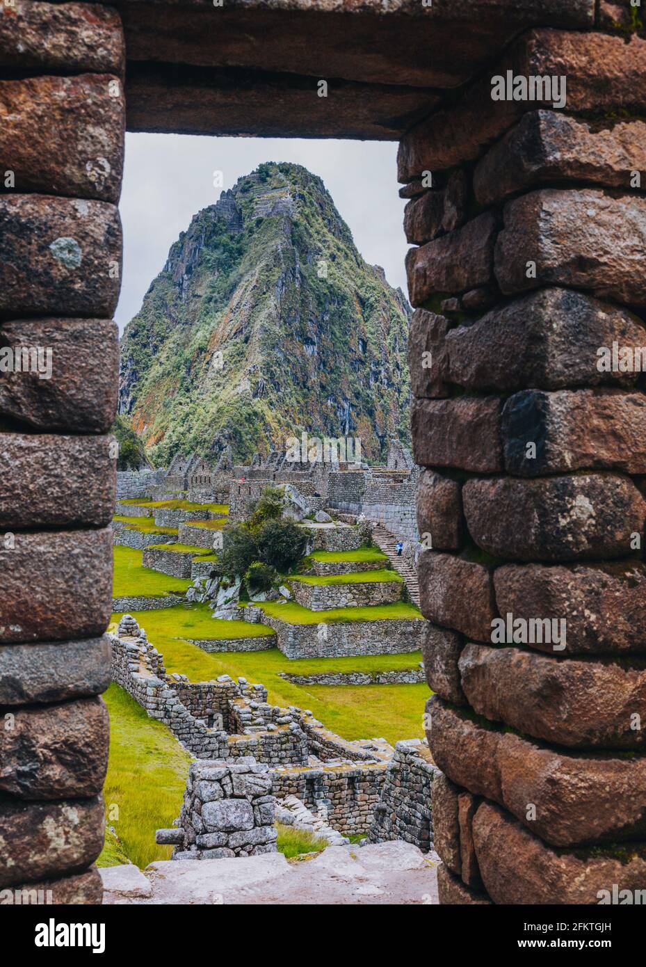 Machu Picchu panorama. Peru Stock Photo - Alamy