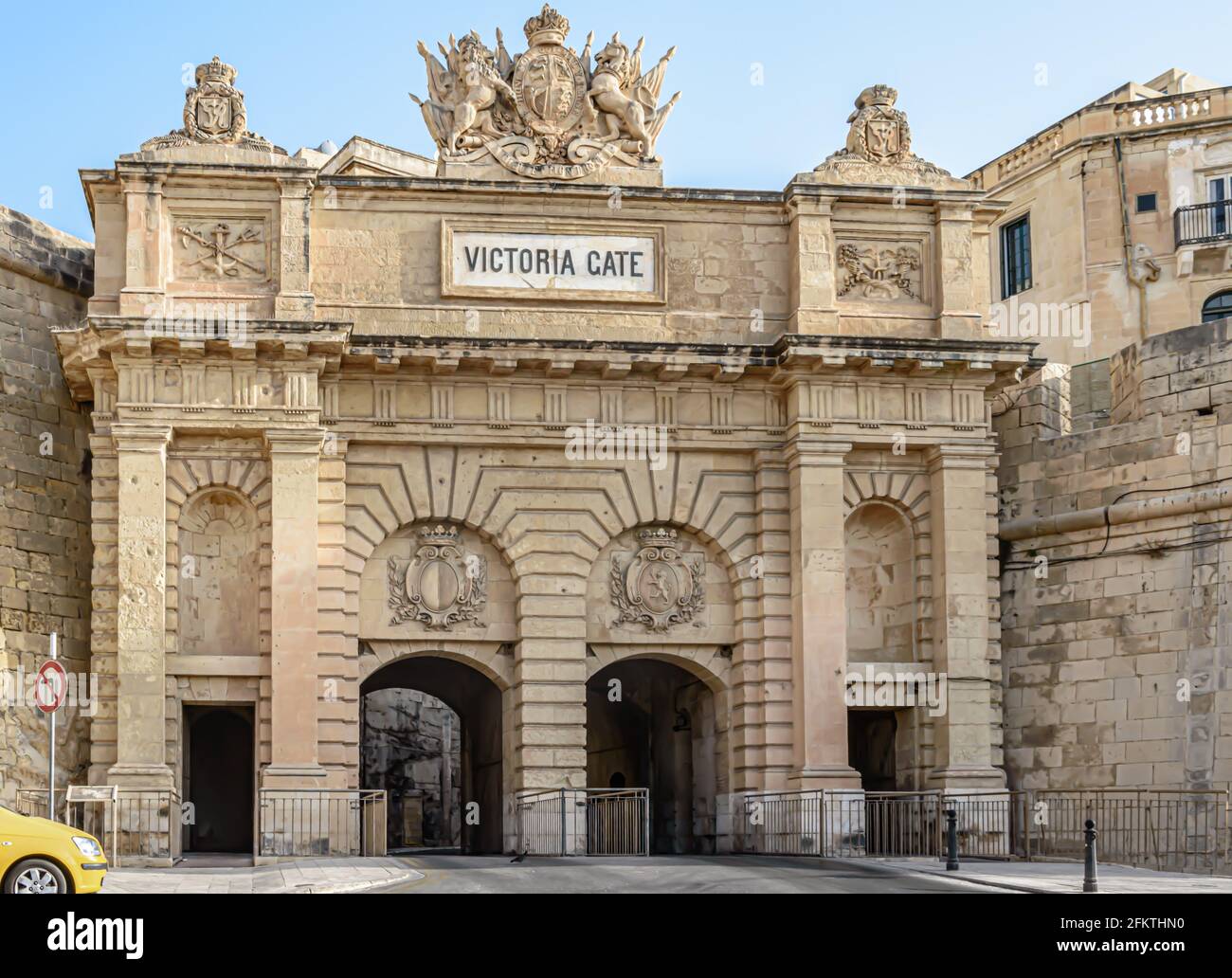 Victoria gate malta hi-res stock photography and images - Alamy