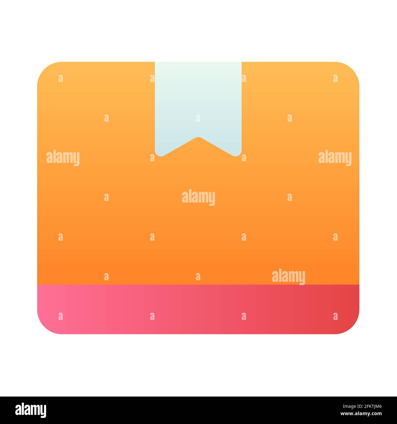 product package item box single isolated icon with smooth style vector ...