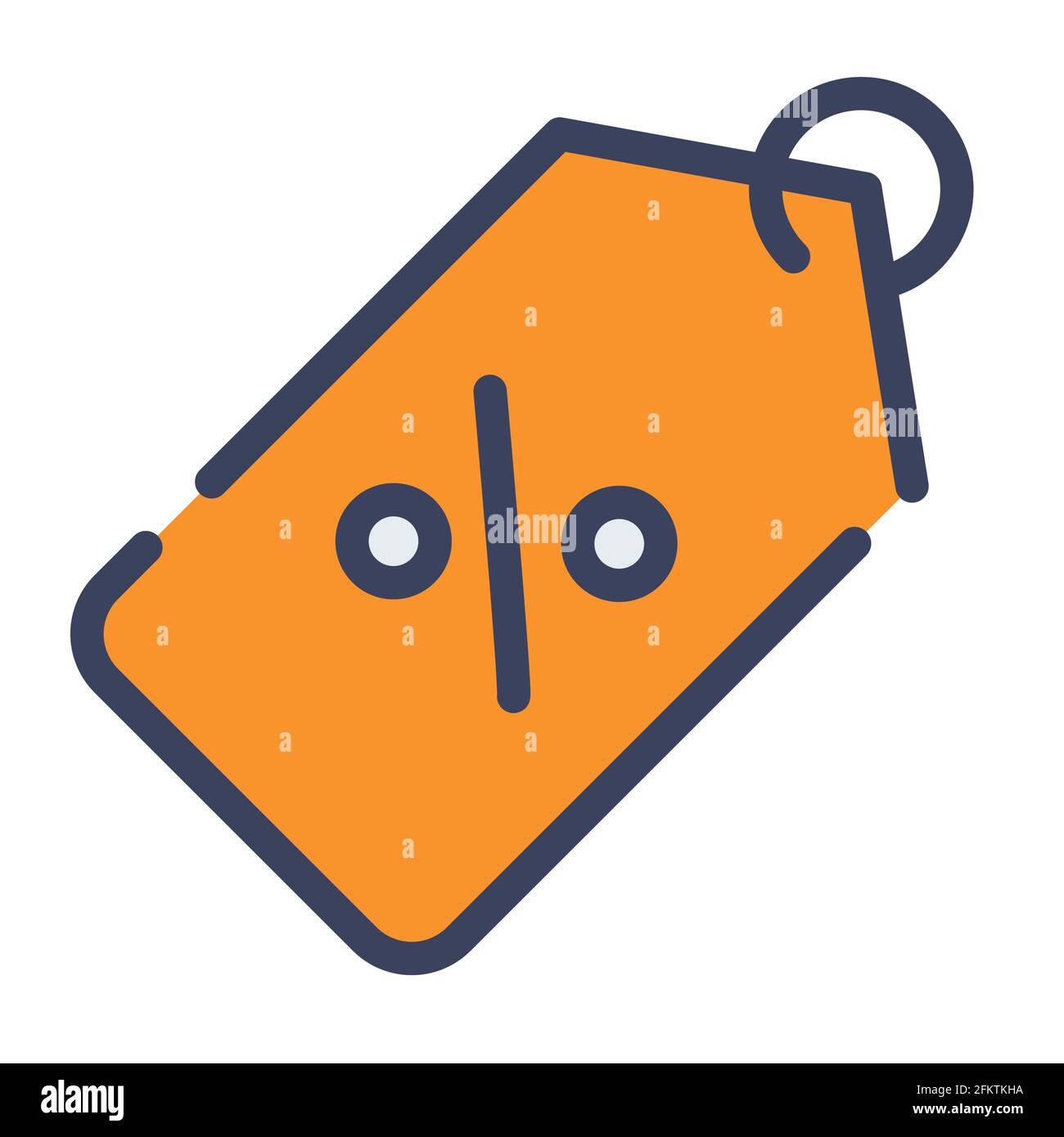 price tag label sale single isolated icon with flat dash or dashed style vector illustration ...