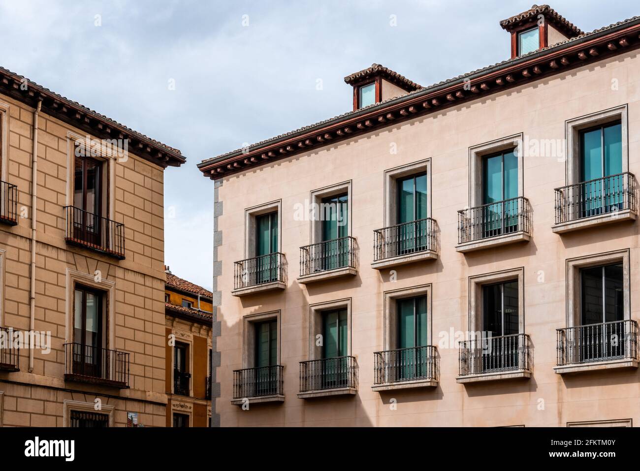 Old Buildings In Madrid High Resolution Stock Photography and Images ...