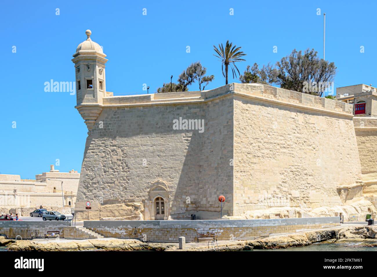 Malta valletta senglea vedette hi-res stock photography and images - Alamy