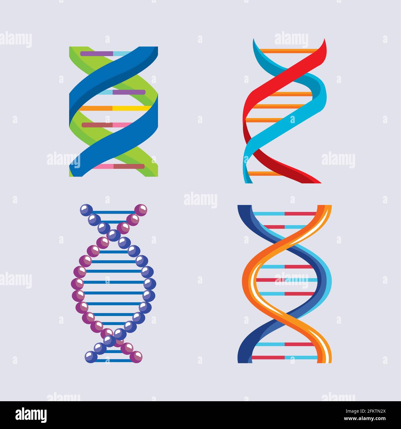 Four chromosomes hi-res stock photography and images - Alamy