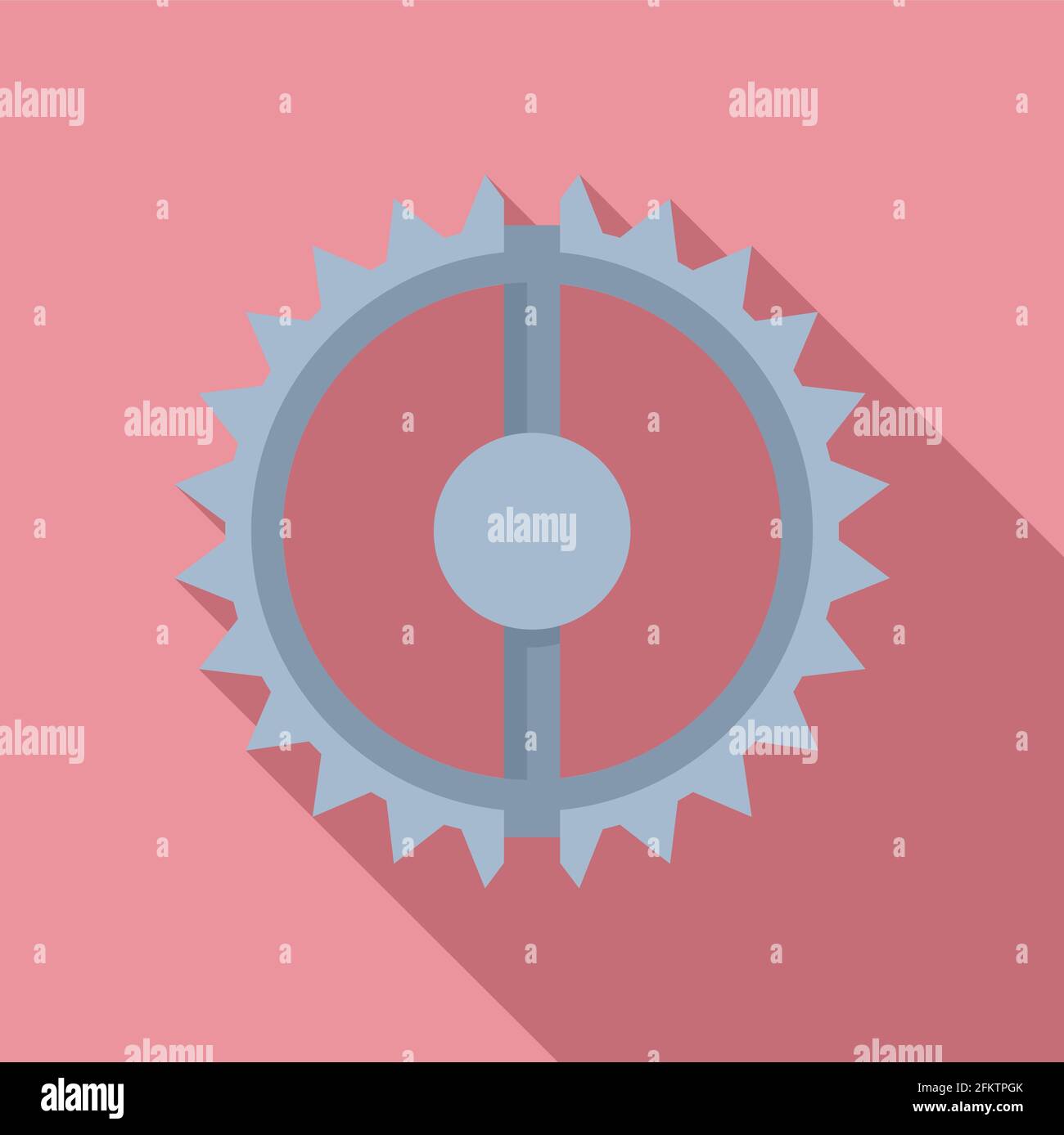 Round animal trap icon, flat style Stock Vector Image & Art - Alamy