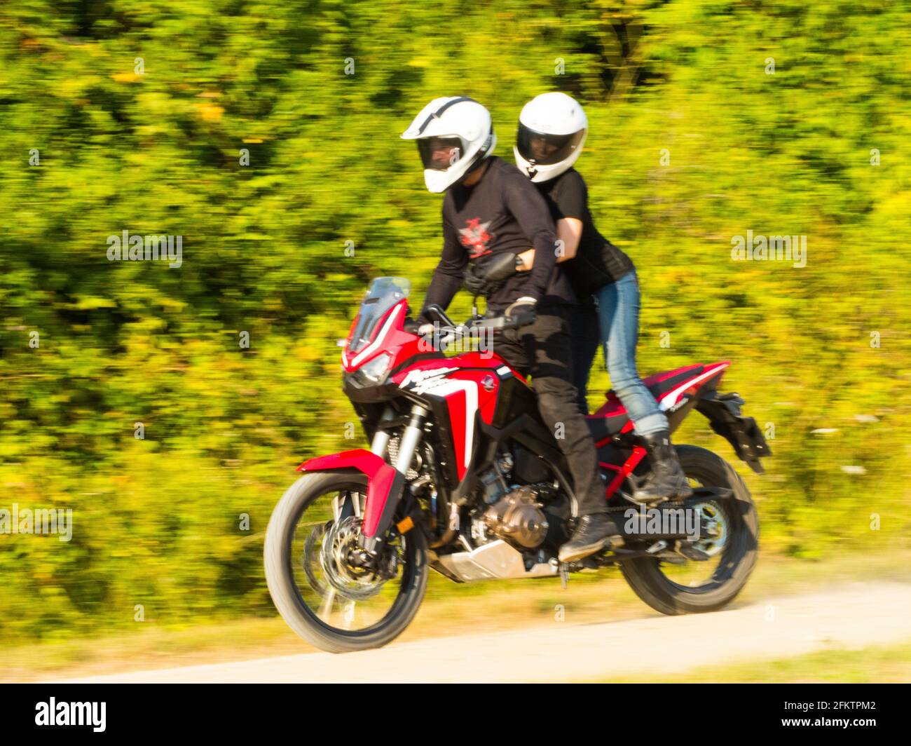 Motorbike riding hi-res stock photography and images - Alamy