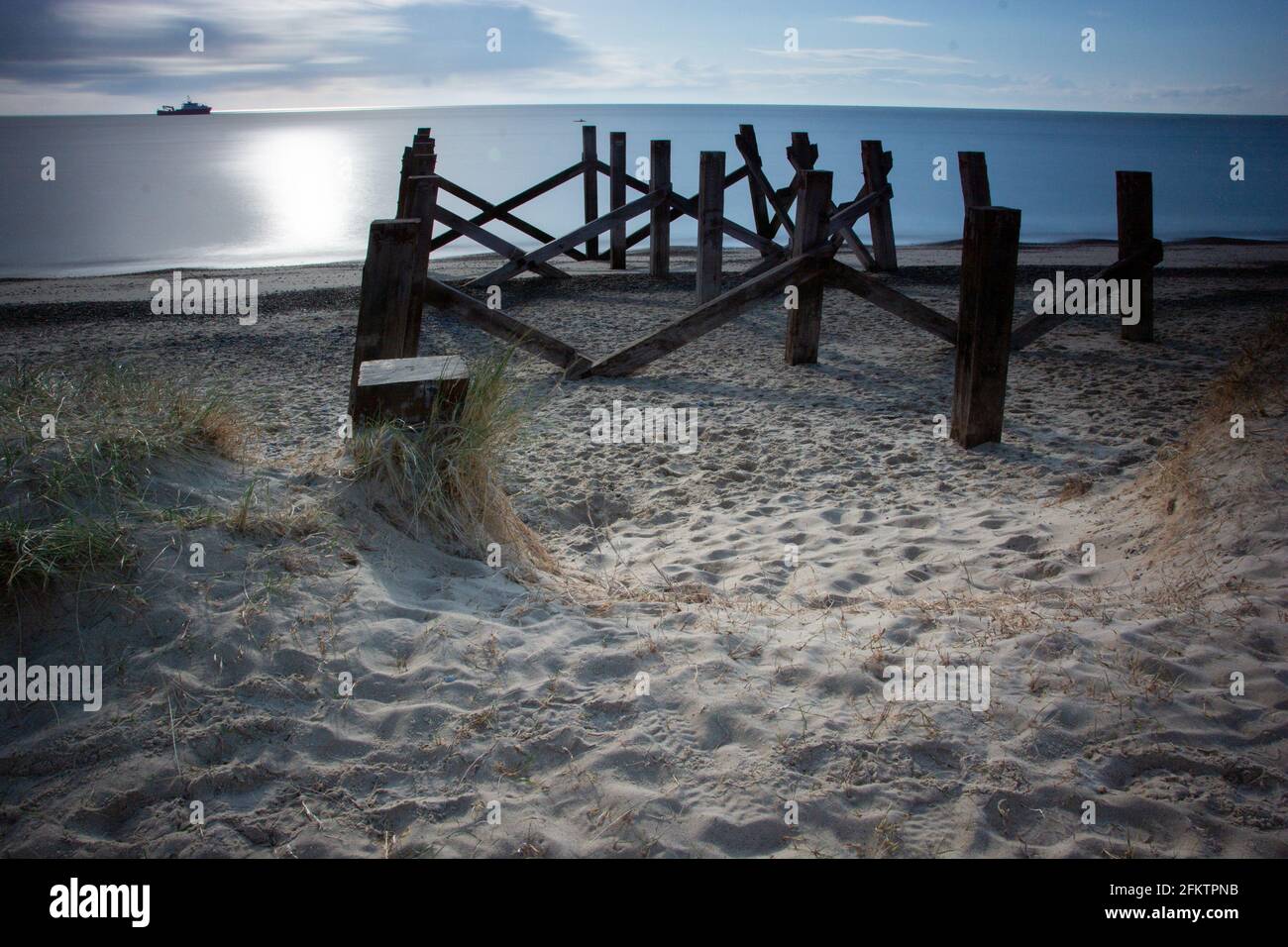 Wellington pier, Great Yarmouth beach Stock Photo - Alamy