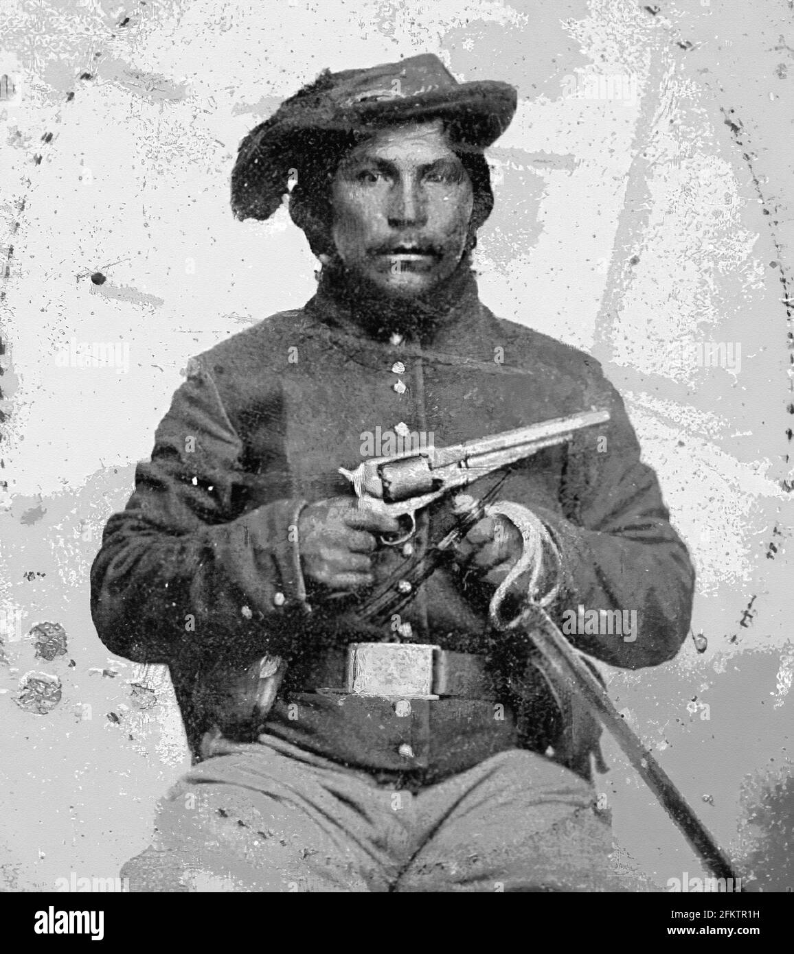 Native american soldier uniform hi-res stock photography and images - Alamy