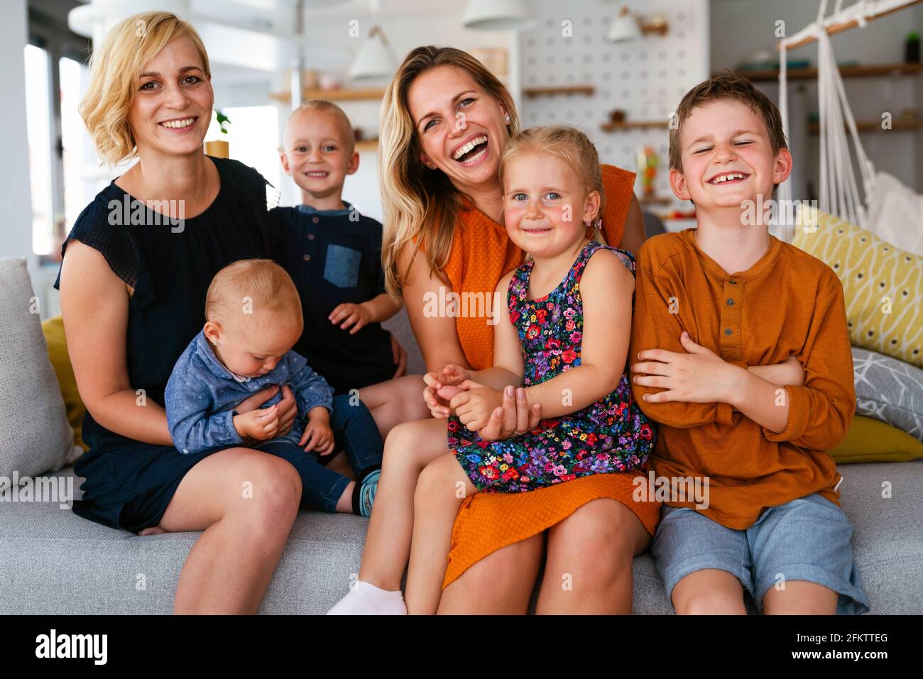 Nursery teacher and children hi-res stock photography and images - Alamy