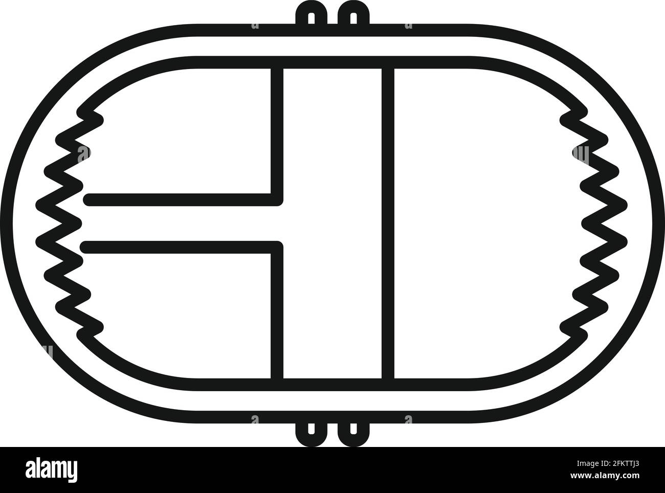 Art bait black outline Cut Out Stock Images & Pictures - Alamy