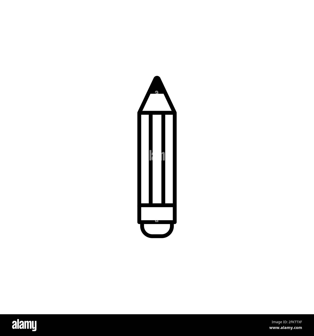 Pencil Clipart Black And White Horizontal