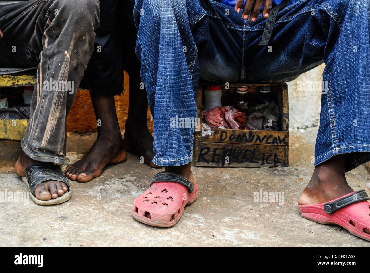 Dominican border hi-res stock photography and images - Alamy