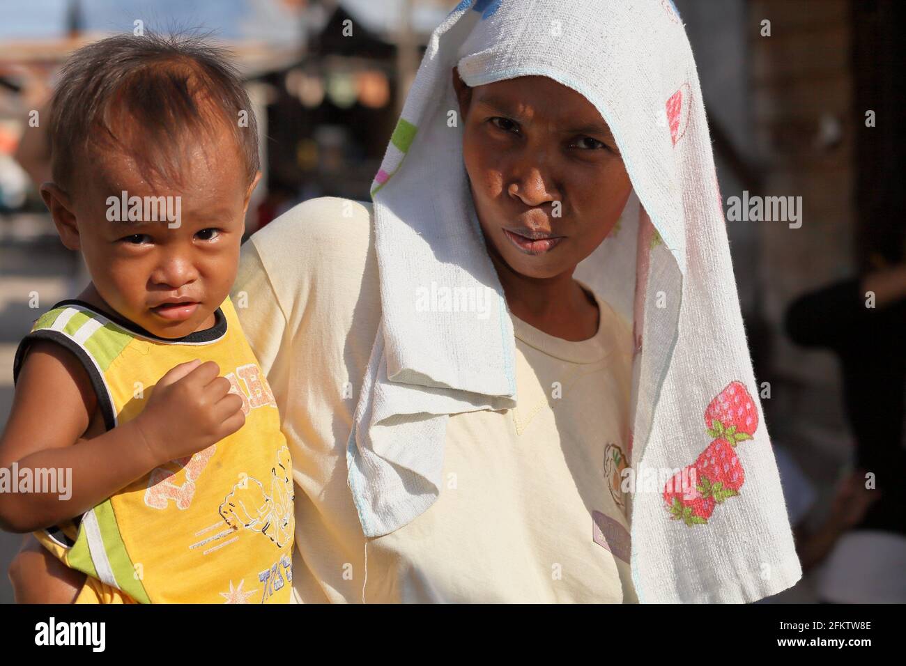 Bajau People in Mabul Island, Semporna, Sabah , Malaysia, Asia Stock ...