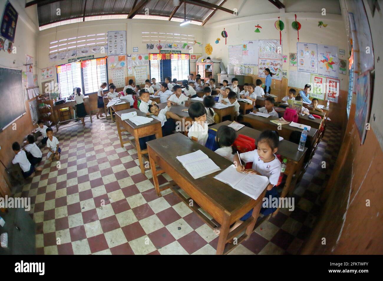 Cambodian Children Uniform High Resolution Stock Photography and Images ...