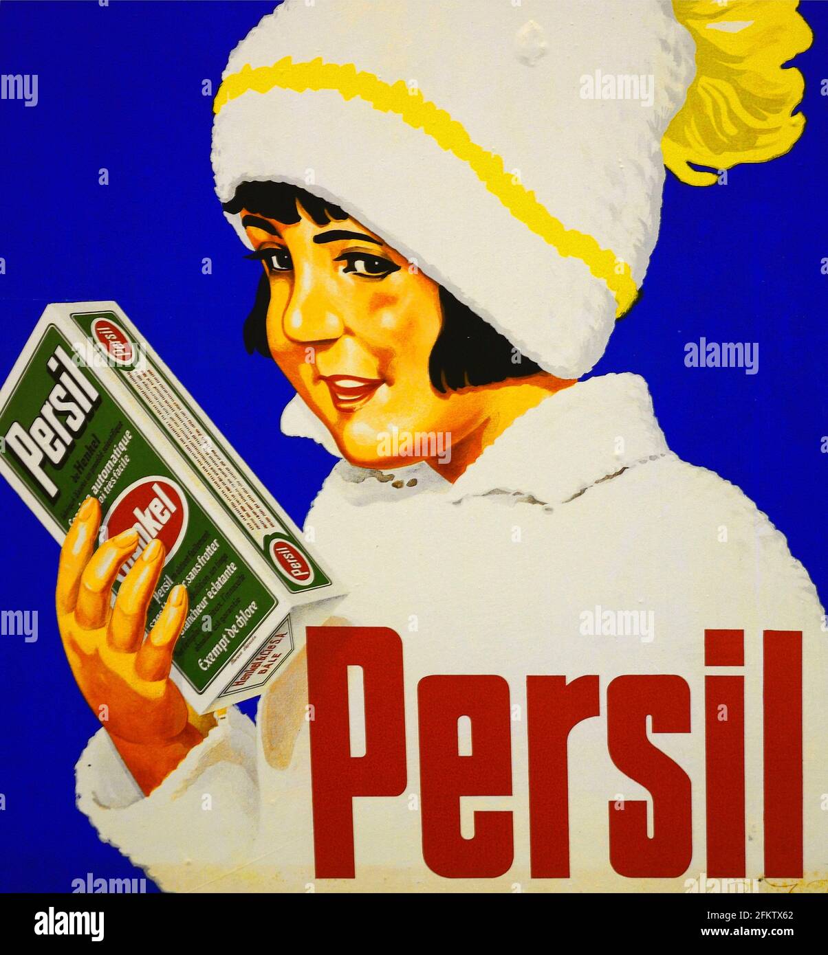 Anonymous poster from circa 1925 'For Persil wool'. In 1907, Persil is ...