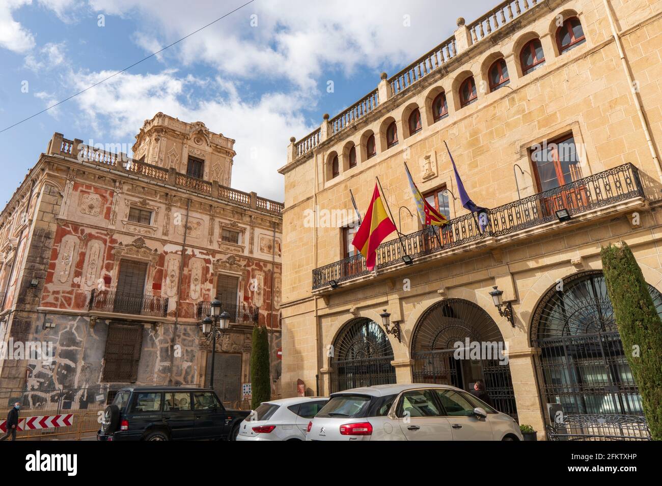 Castalla castle hi-res stock photography and images - Alamy