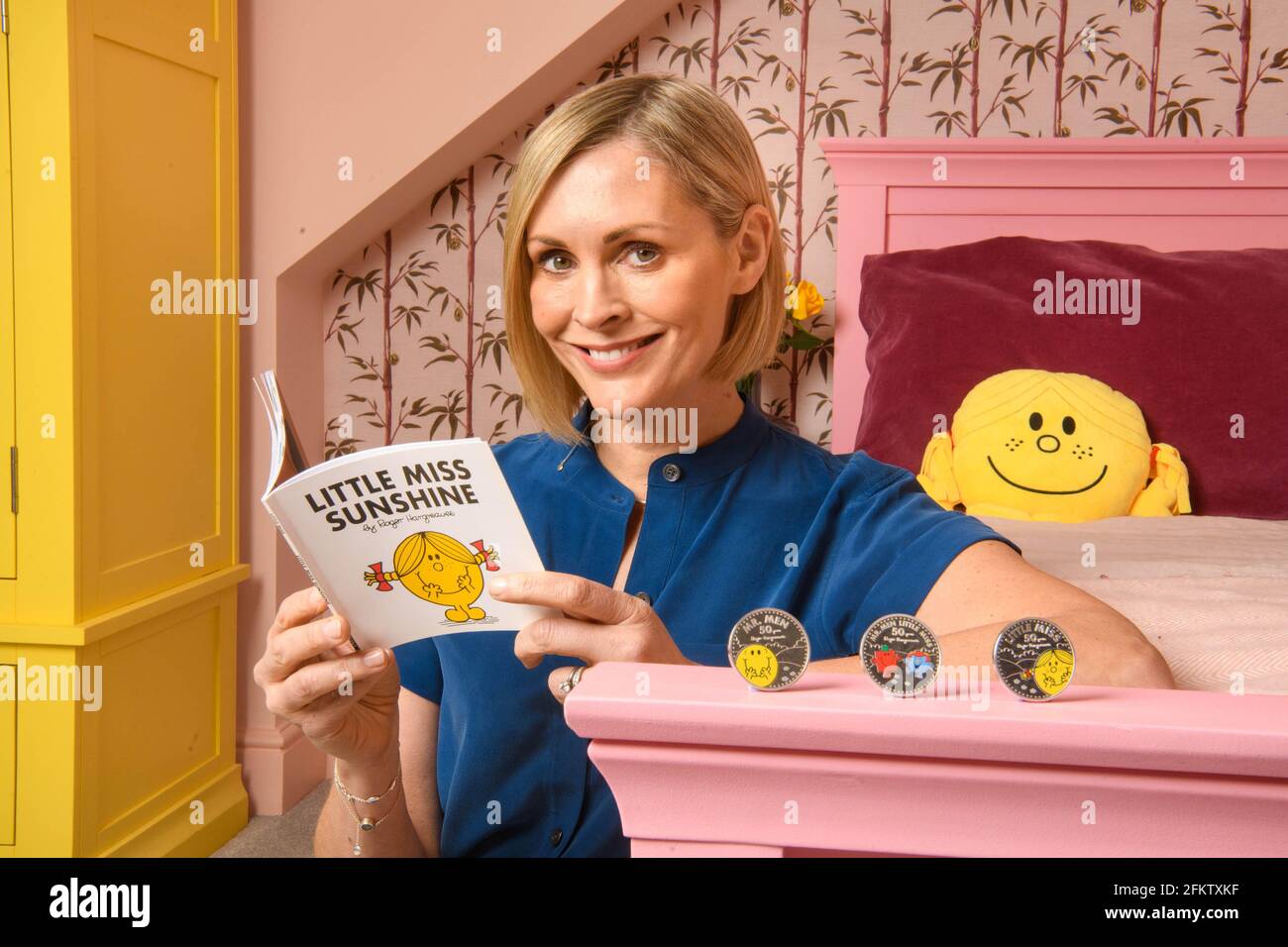 EDITORIAL USE ONLY Television and radio presenter, Jenni Falconer ...