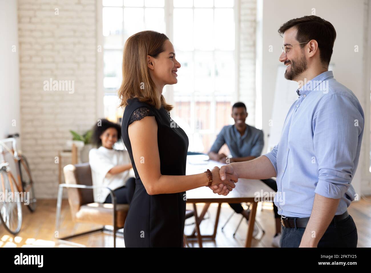 Employee praise hi-res stock photography and images - Alamy