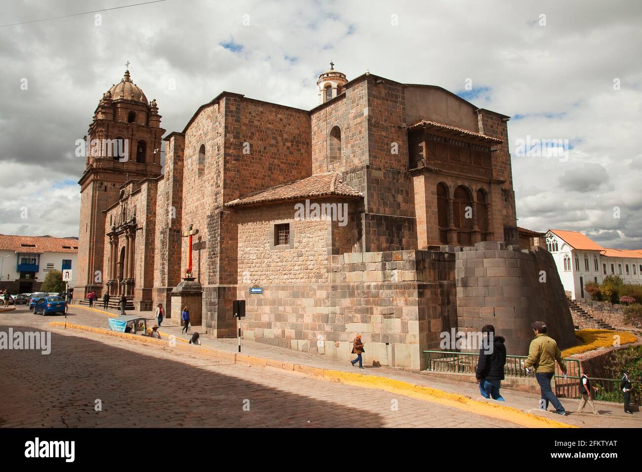 Cusco peru sun temple hi-res stock photography and images - Alamy