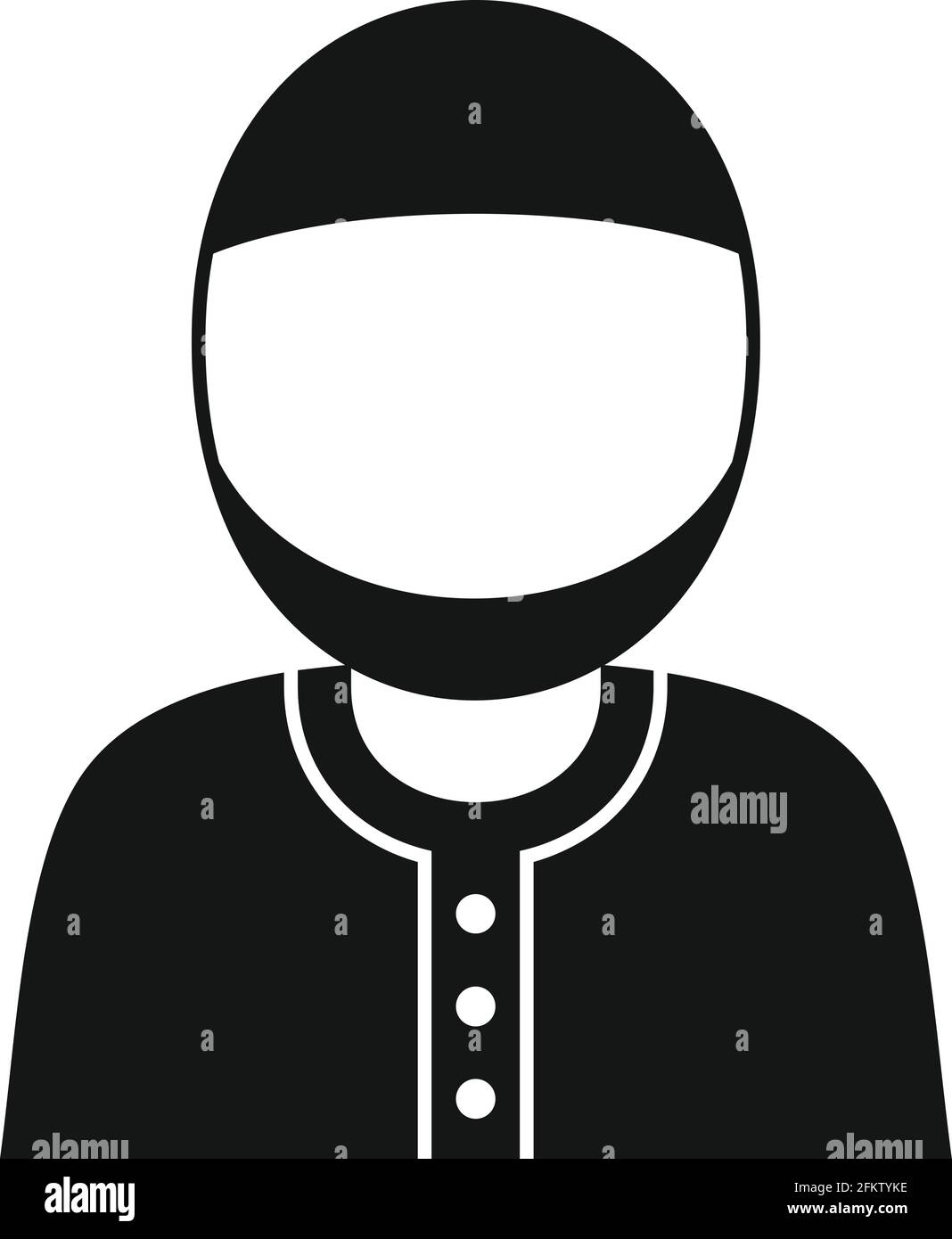 Muslim immigrant icon, simple style Stock Vector Image & Art - Alamy