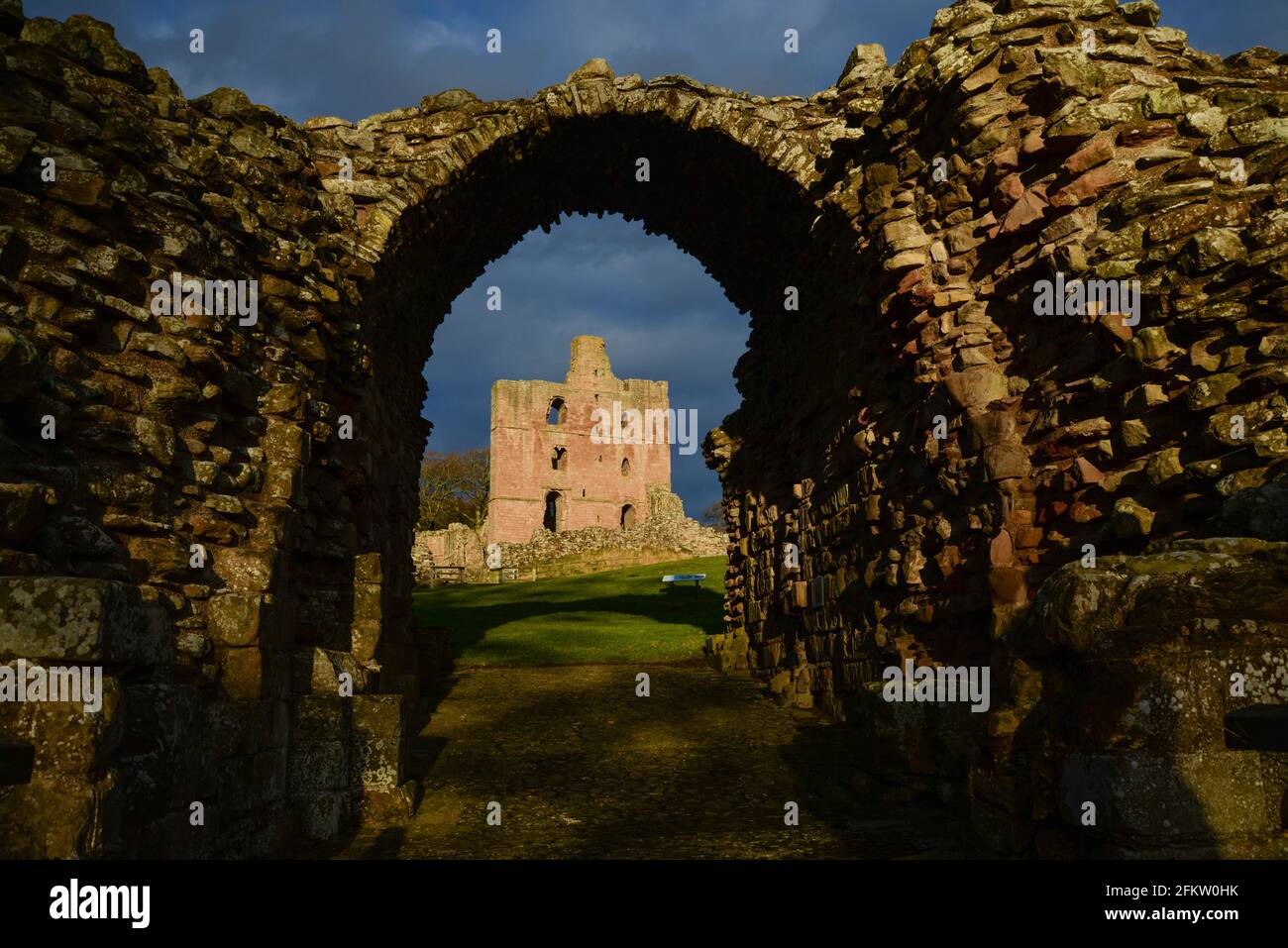 Norham Castle one of the most important of the Border castles was built ...