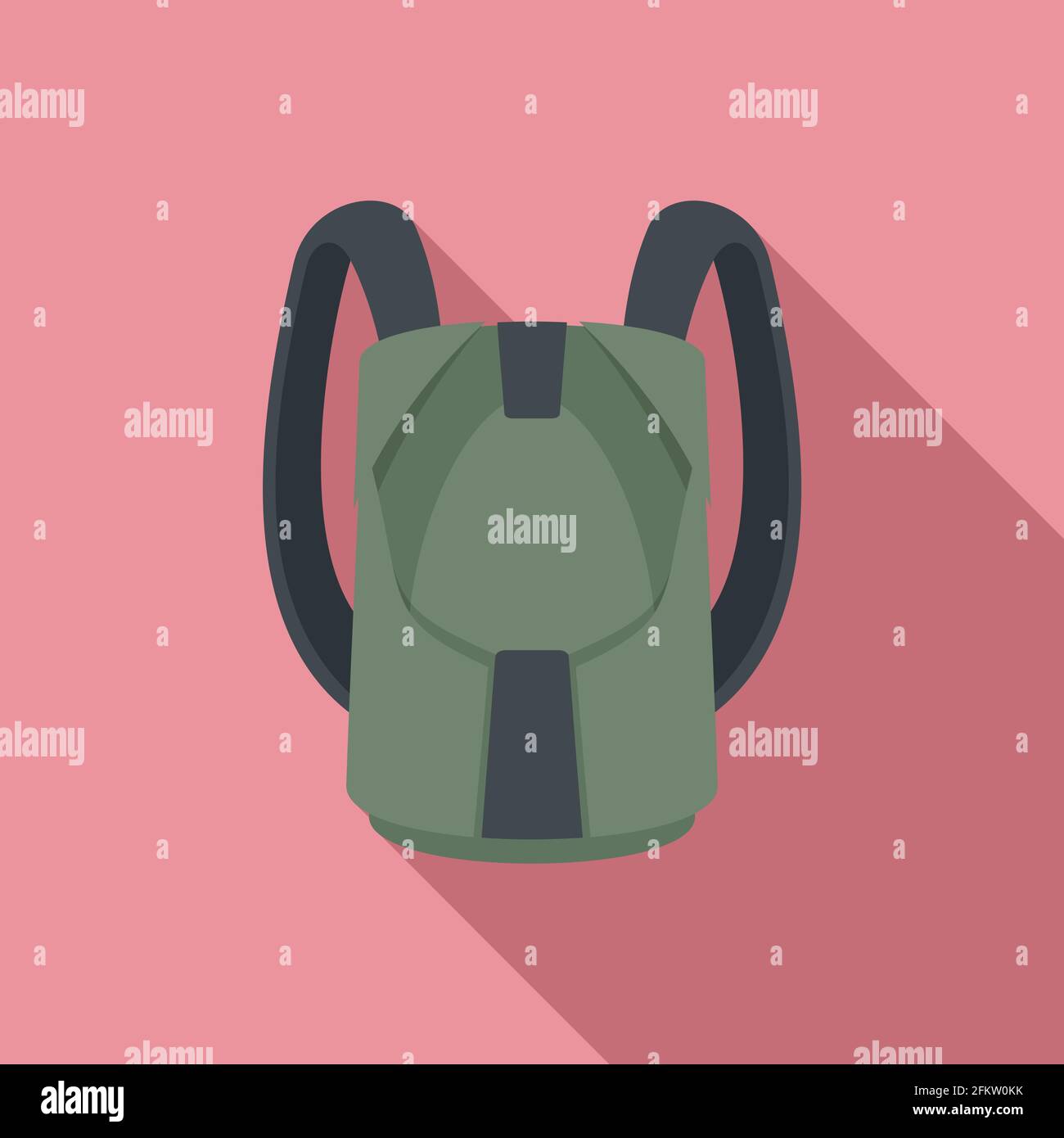 Parachute backpack Stock Vector Images - Alamy