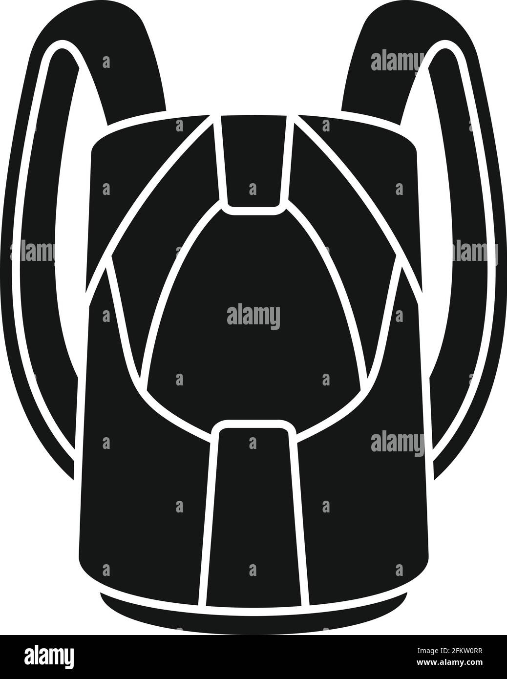 Parachuting backpack icon, simple style Stock Vector Image & Art - Alamy