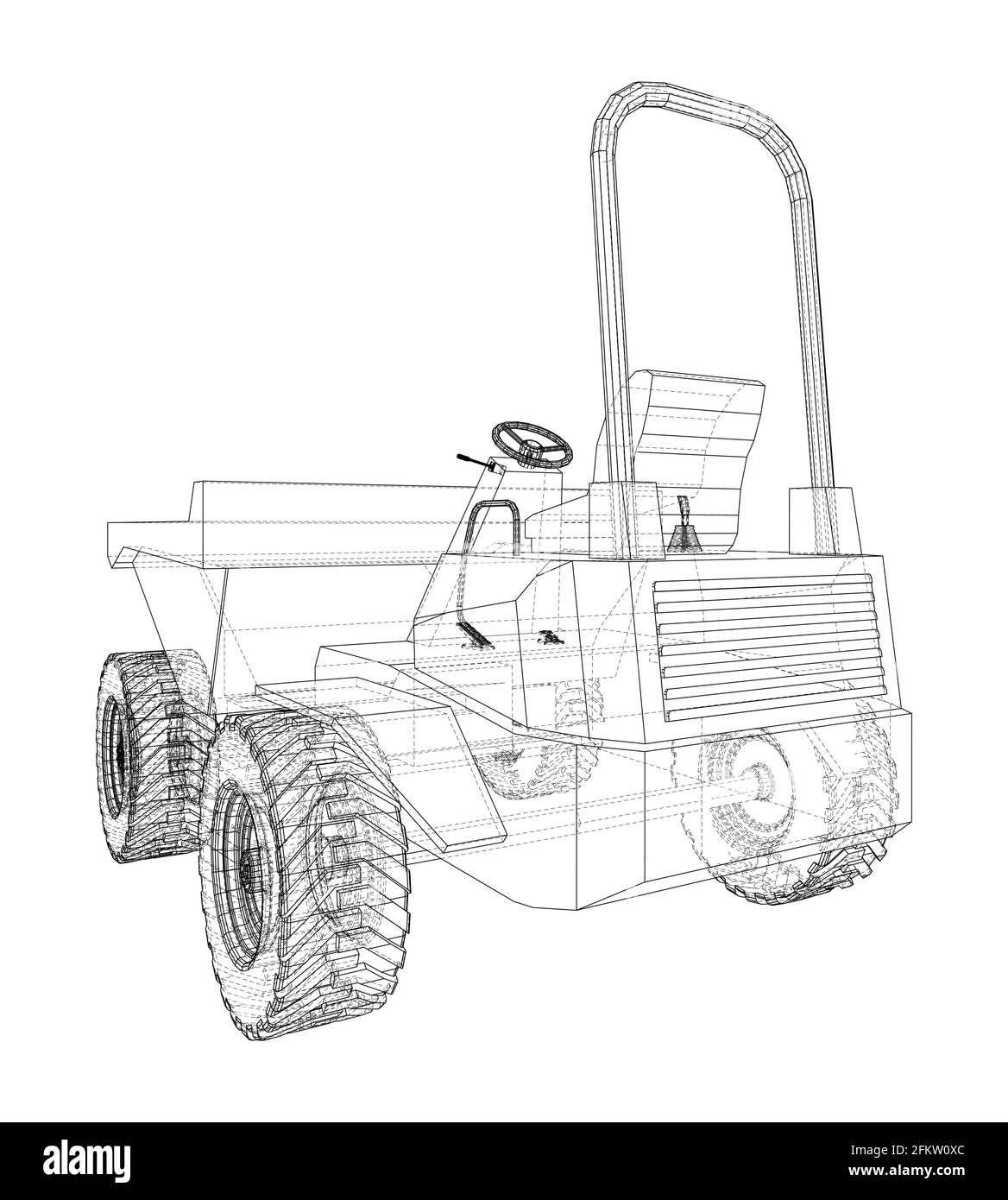 Dumper Truck. Vector Stock Vector Image & Art - Alamy