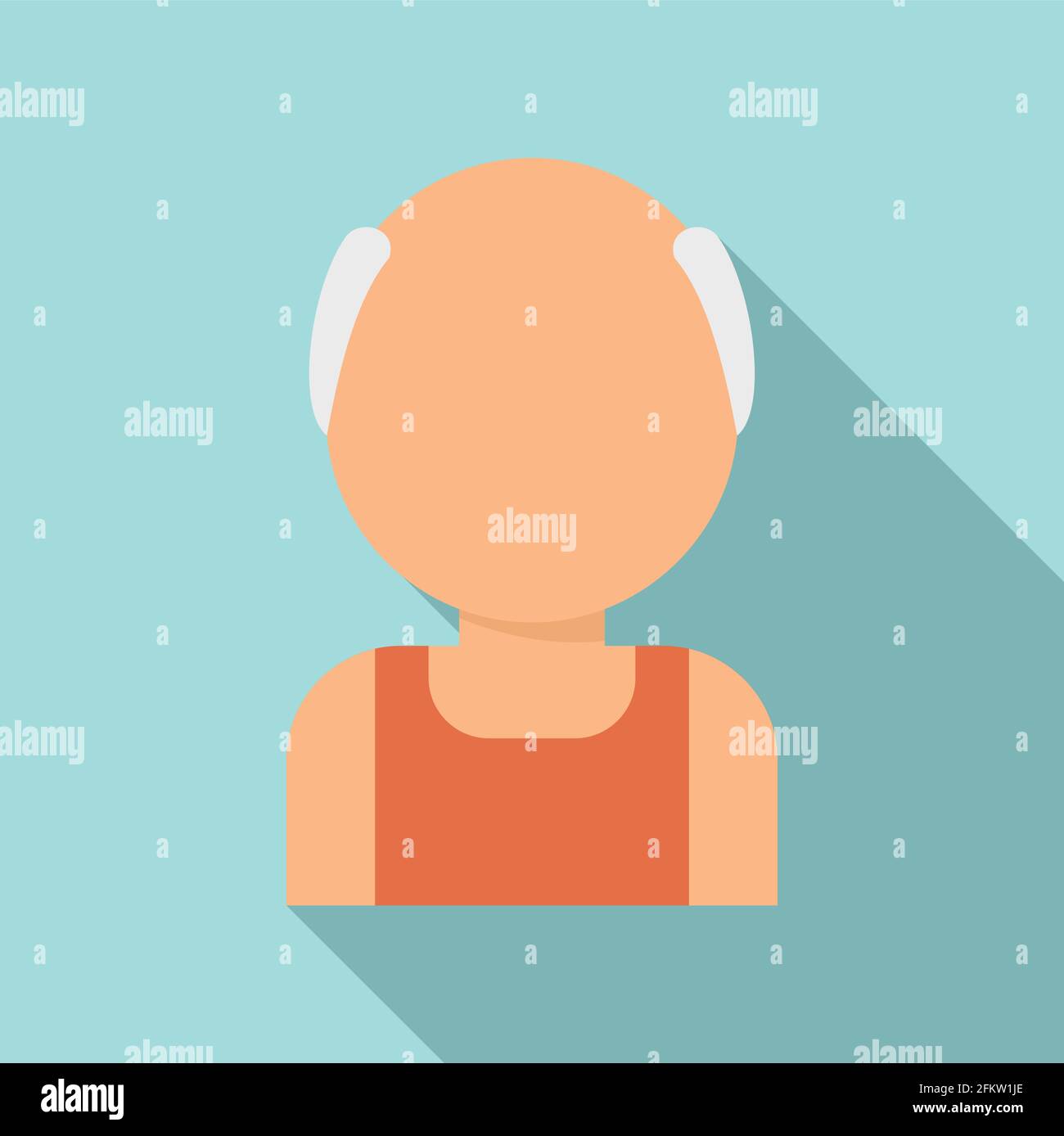 Senior couple training at gym Stock Vector Images - Alamy