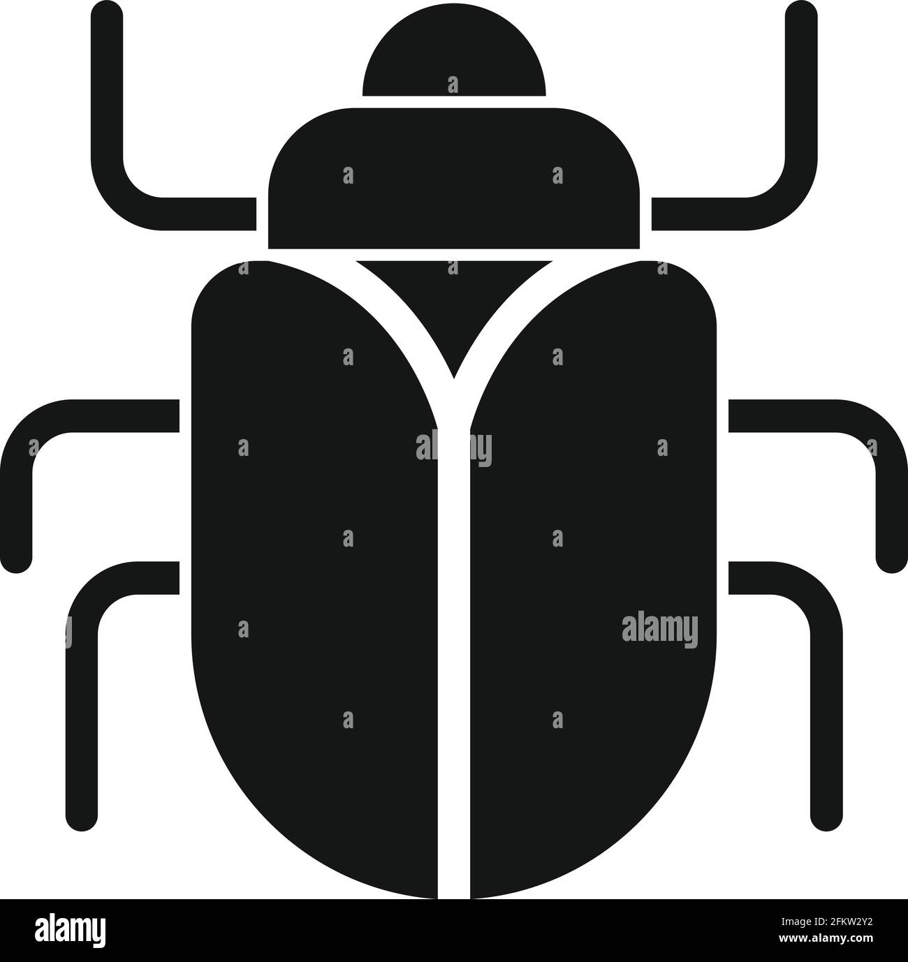 Art scarab beetle icon, simple style Stock Vector Image & Art - Alamy