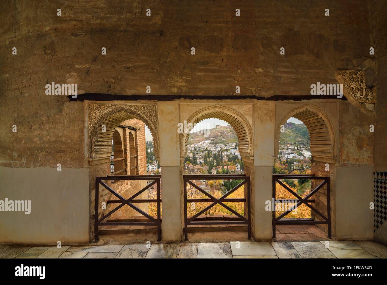 Nasrid Palaces, with gardens and the El Partal, Alhambra, UNESCO World ...