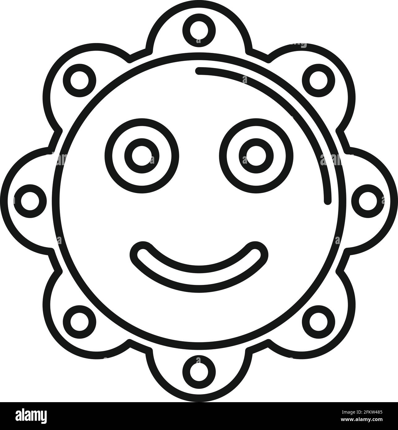Black sun bear Stock Vector Images - Alamy