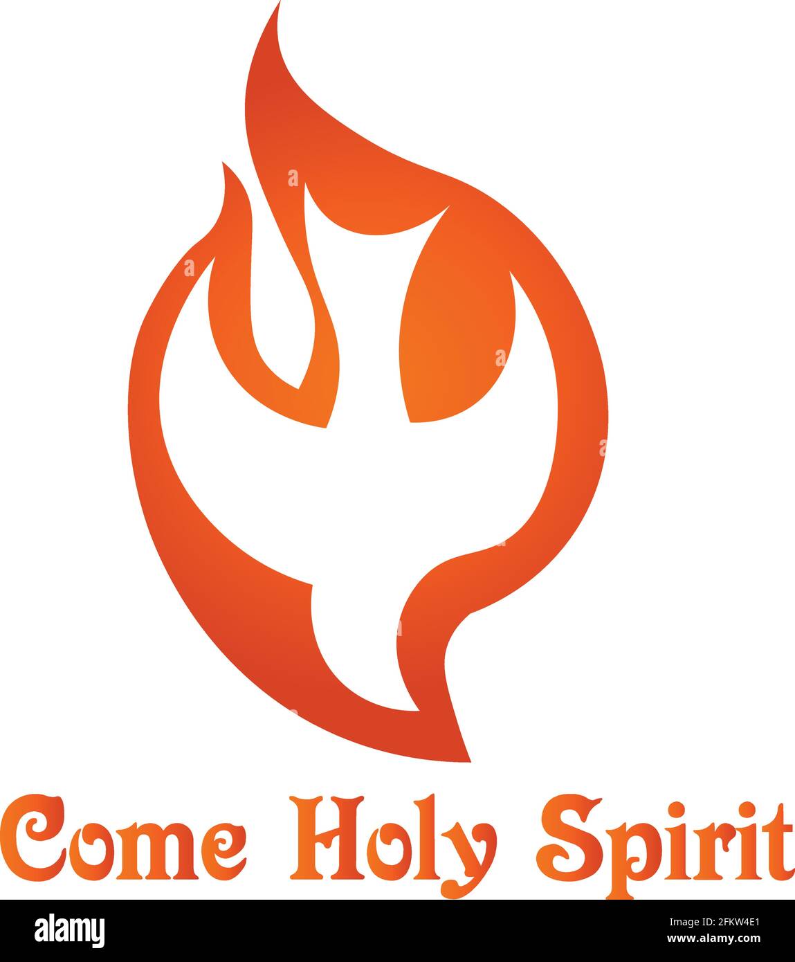 Fire Holy Spirit Logo