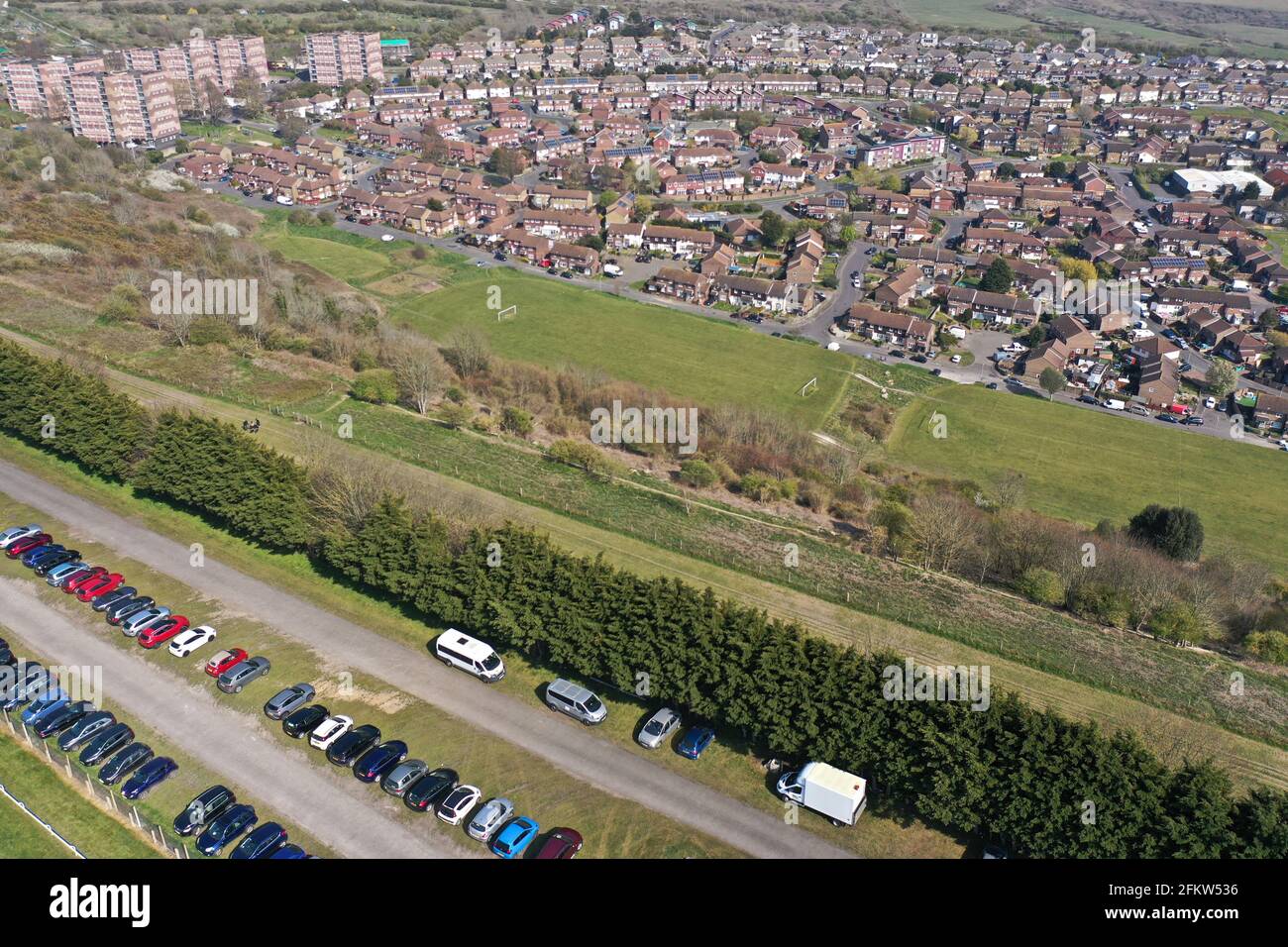 Aerial views of brighton hi-res stock photography and images - Alamy