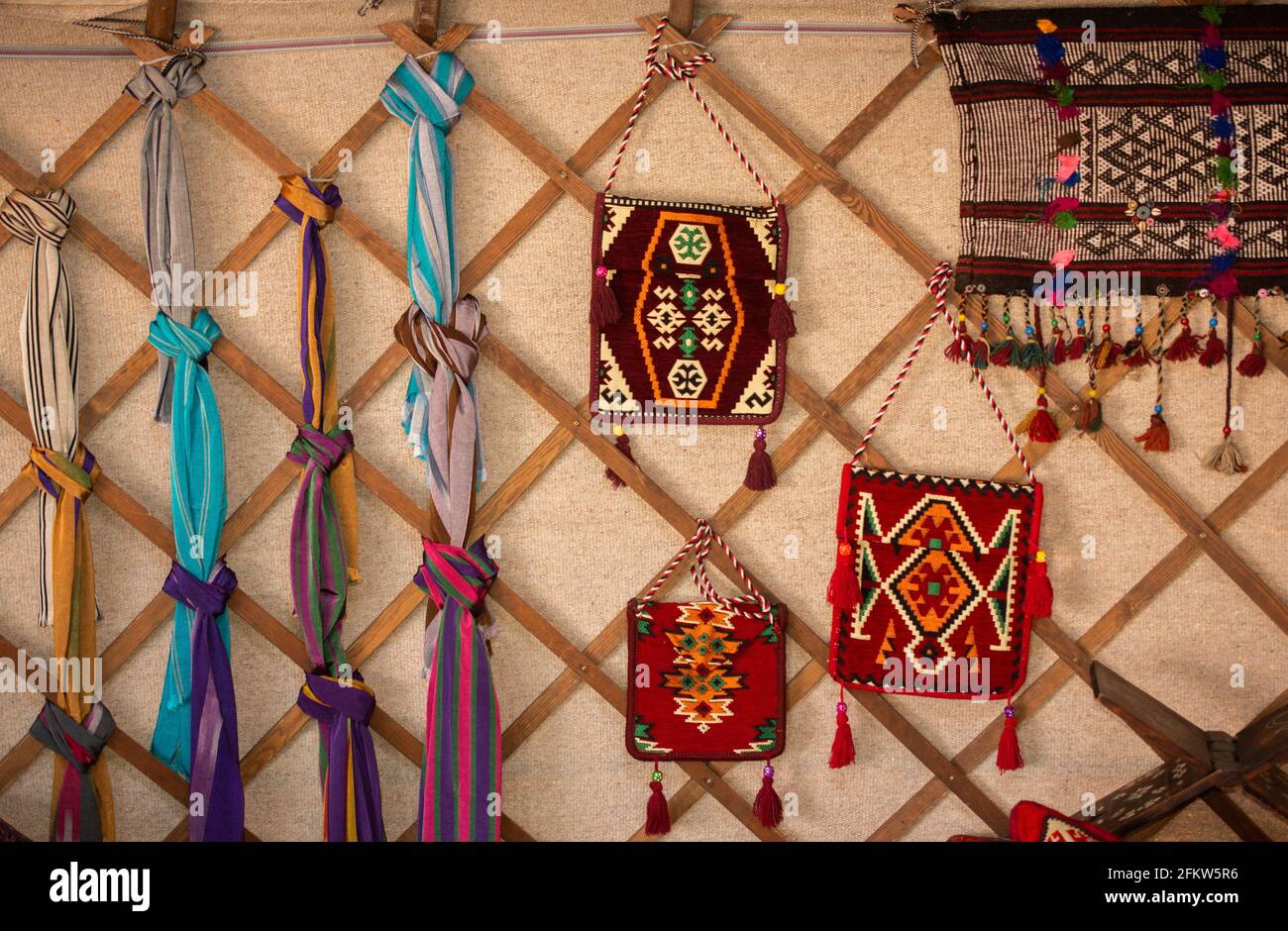 Traditional turkish handmade bags Stock Photo - Alamy