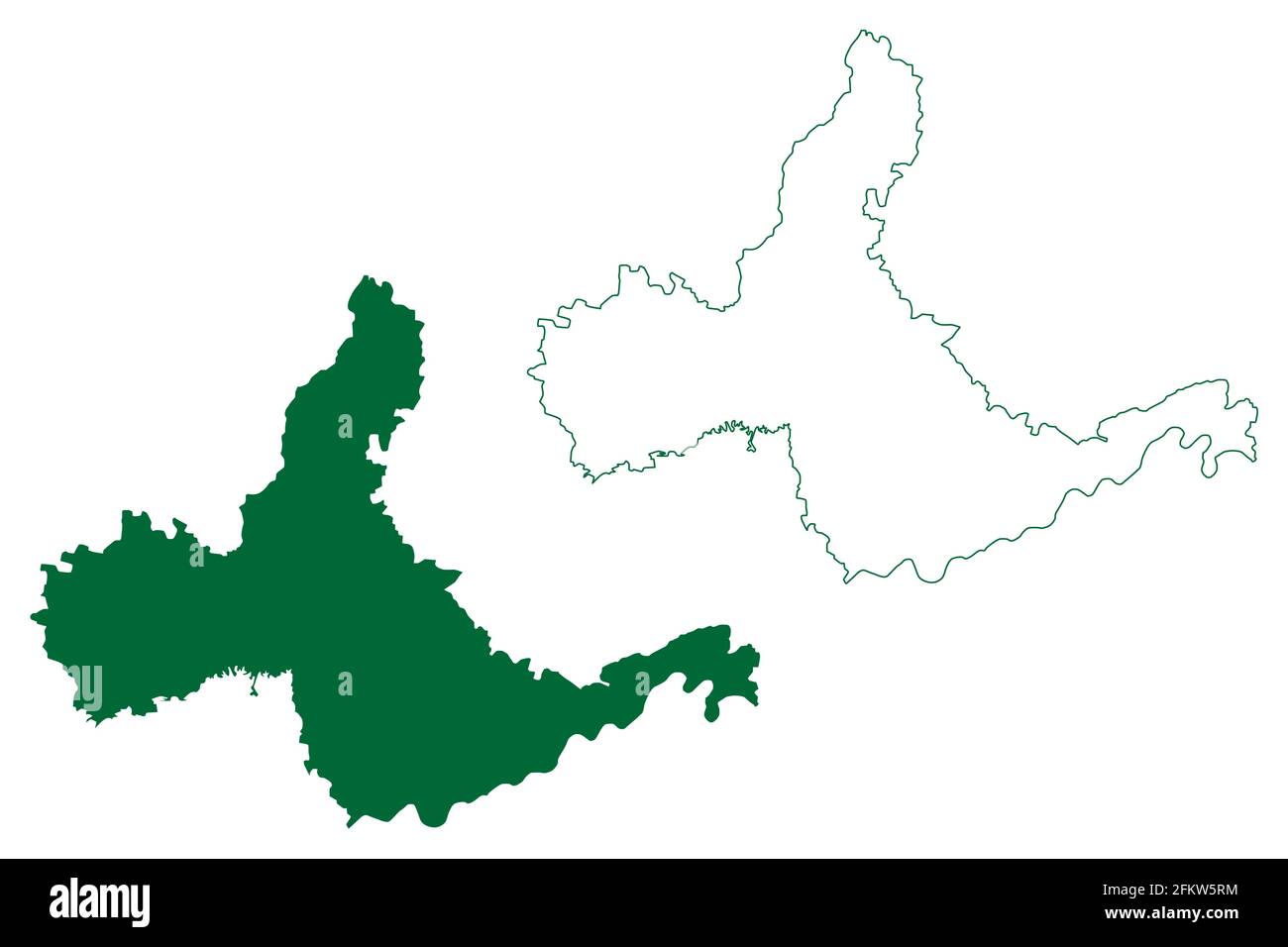 Sehore district (Madhya Pradesh State, Bhopal division, Republic of ...