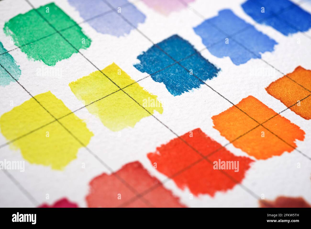 Sample test card hi-res stock photography and images - Alamy
