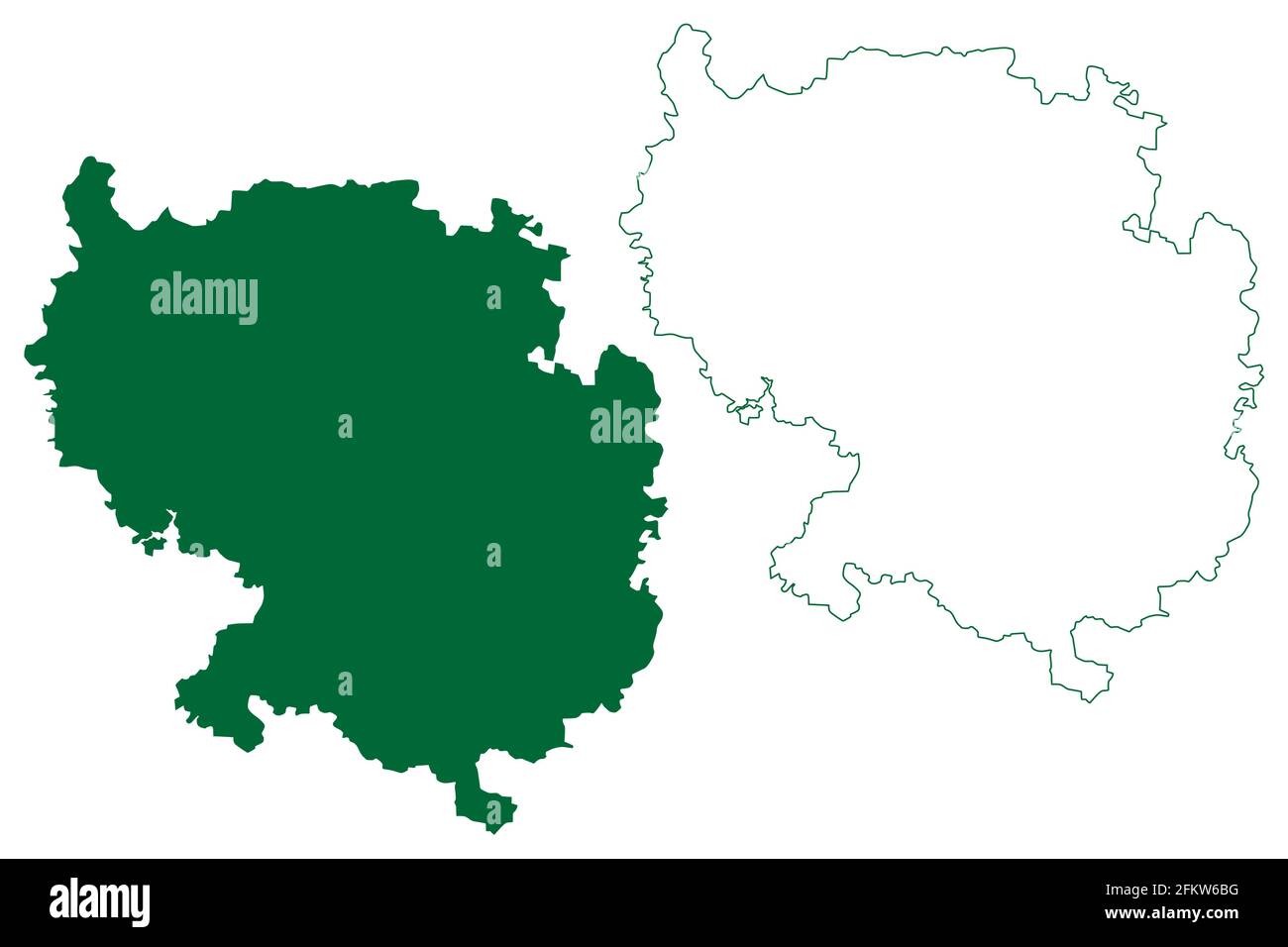 Vidisha district (Madhya Pradesh State, Bhopal division, Republic of ...