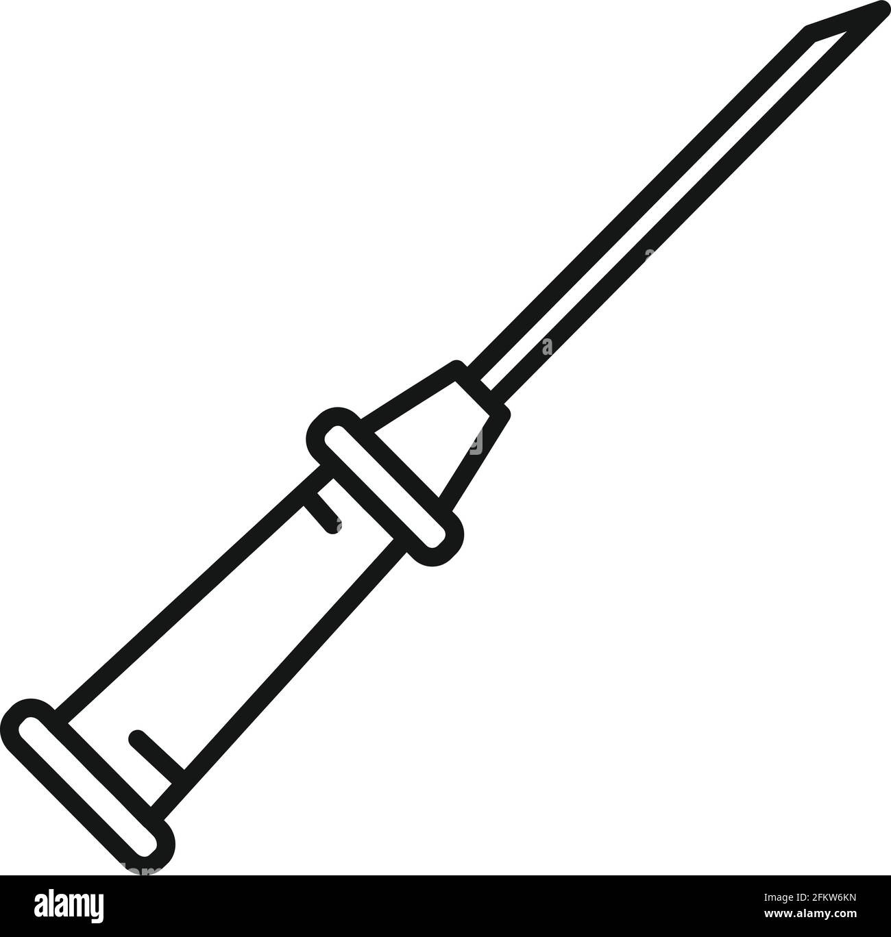 Intravenous catheter Stock Vector Images - Alamy