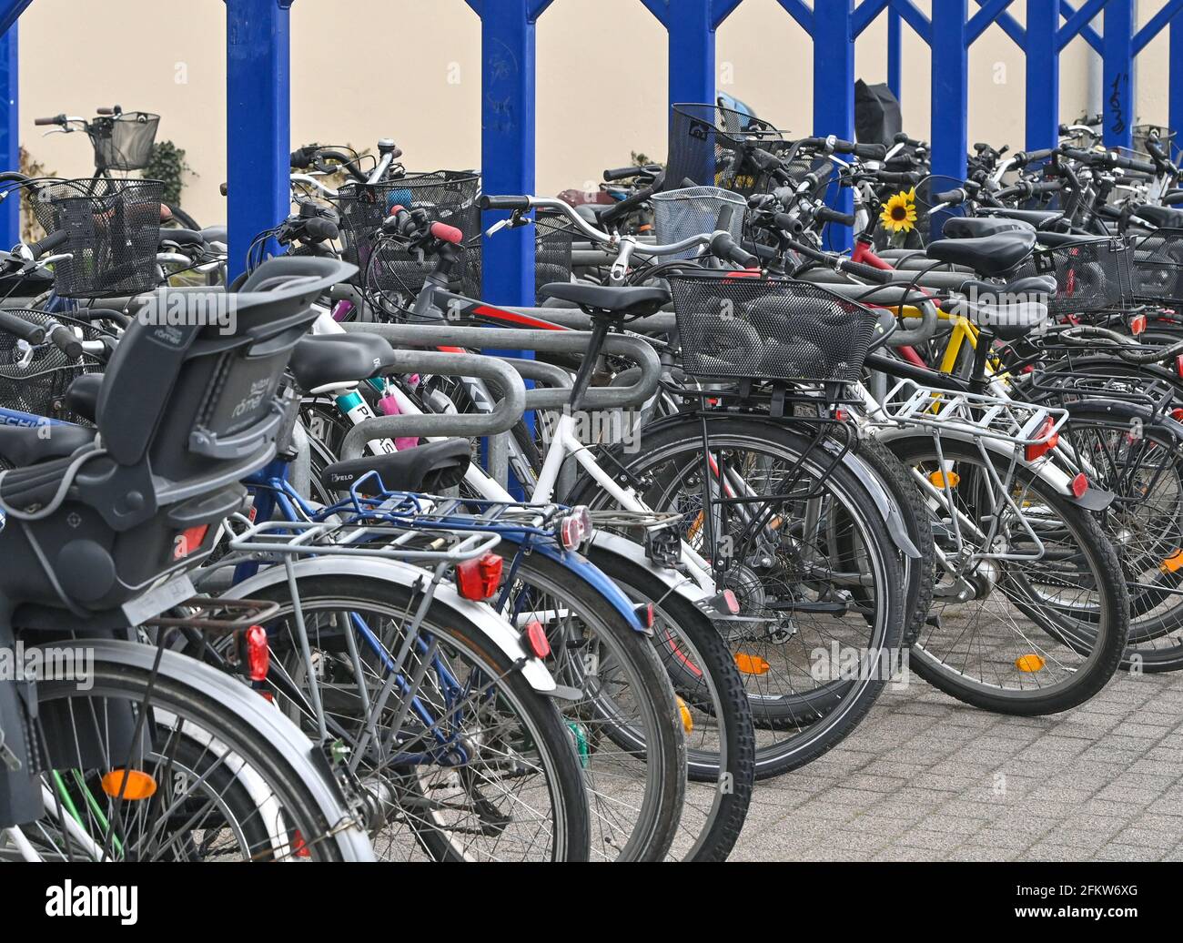 Two wheeler parking hi-res stock photography and images - Alamy