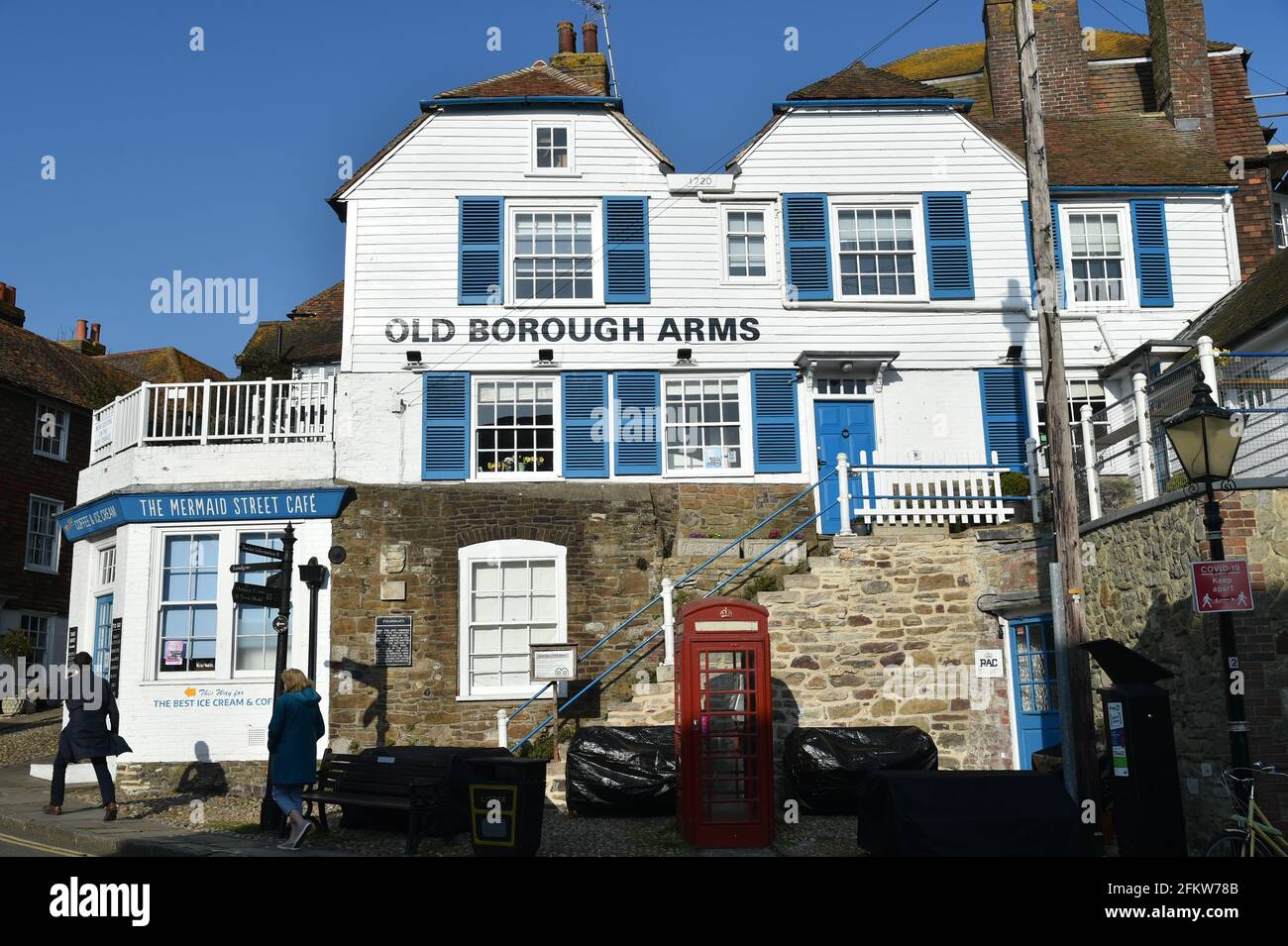 Picturesque town Rye in Sussex is a very popular tourist attraction ...
