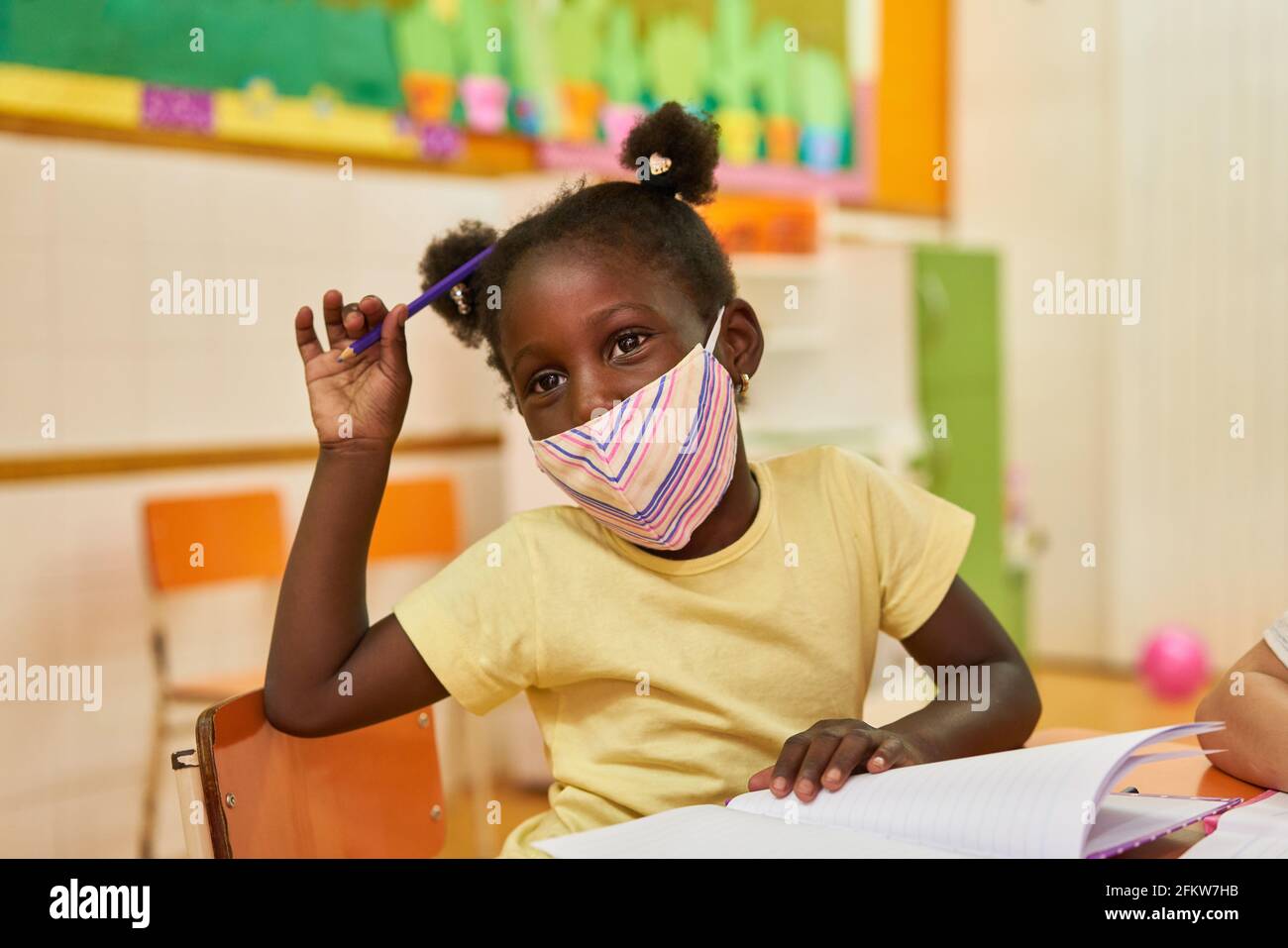 Preschool classroom mask hi-res stock photography and images - Alamy