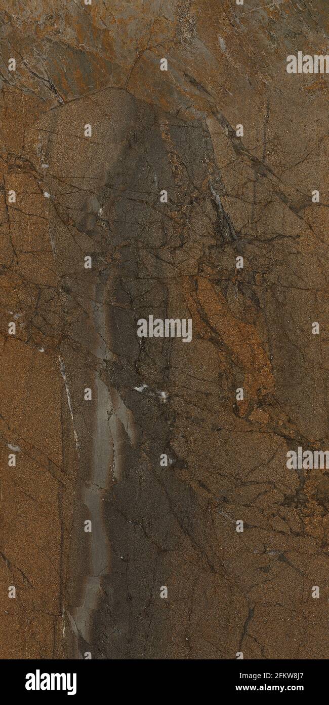 brown color stone design rustic finish natural texture and veins Stock ...