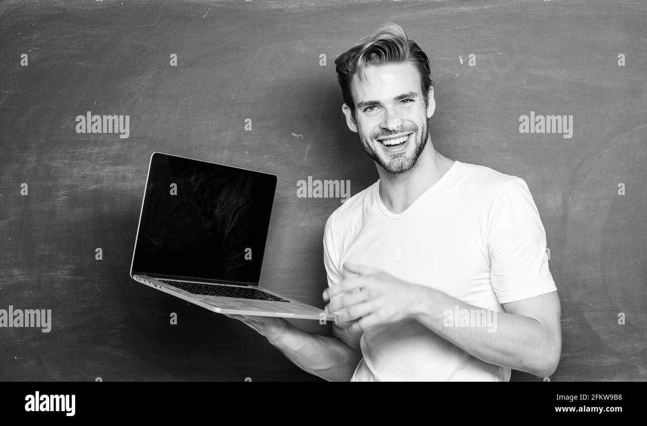 presenting product. back to school. business school. modern education ...