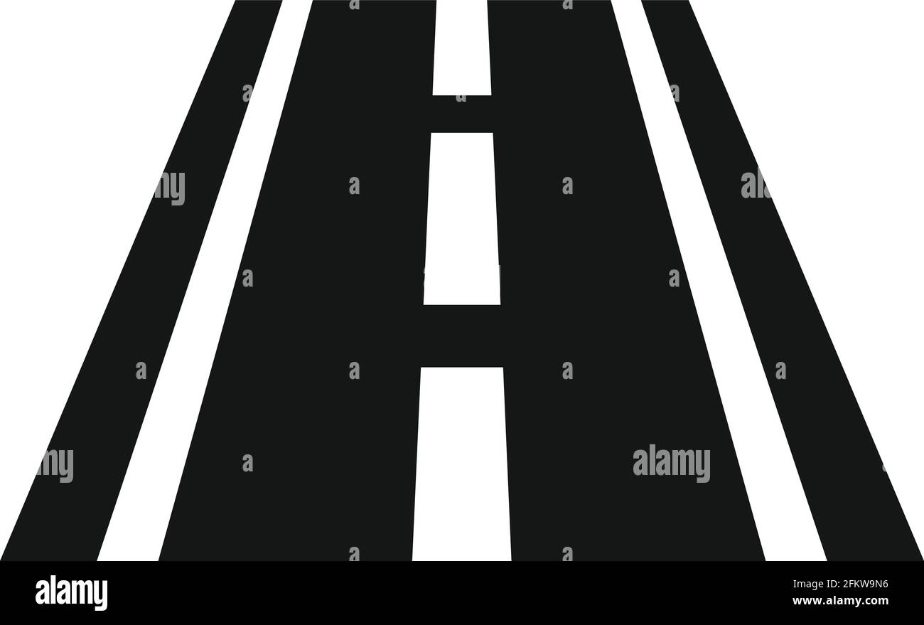 Driving school road icon, simple style Stock Vector Image & Art - Alamy