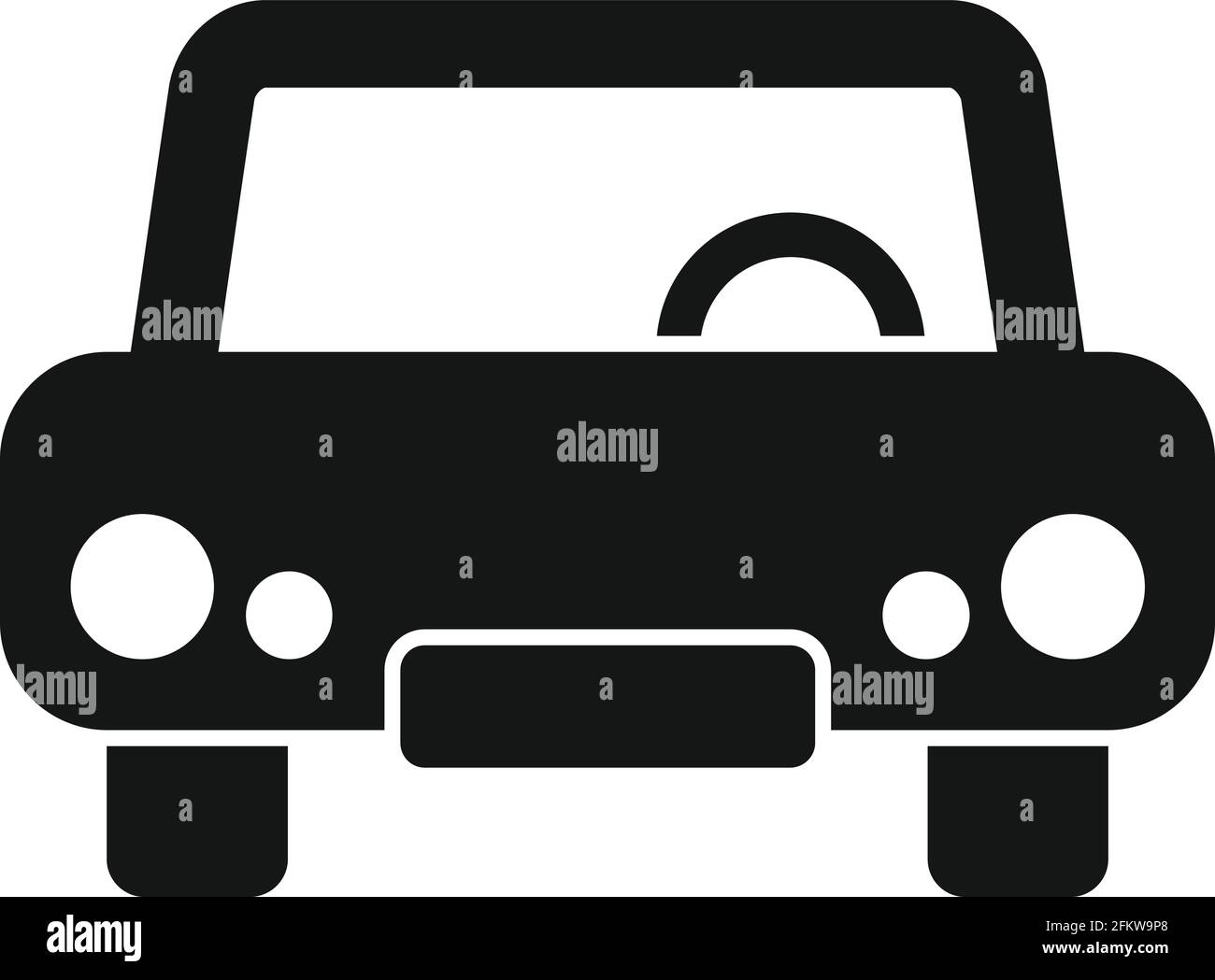 Old car icon, simple style Stock Vector Image & Art - Alamy